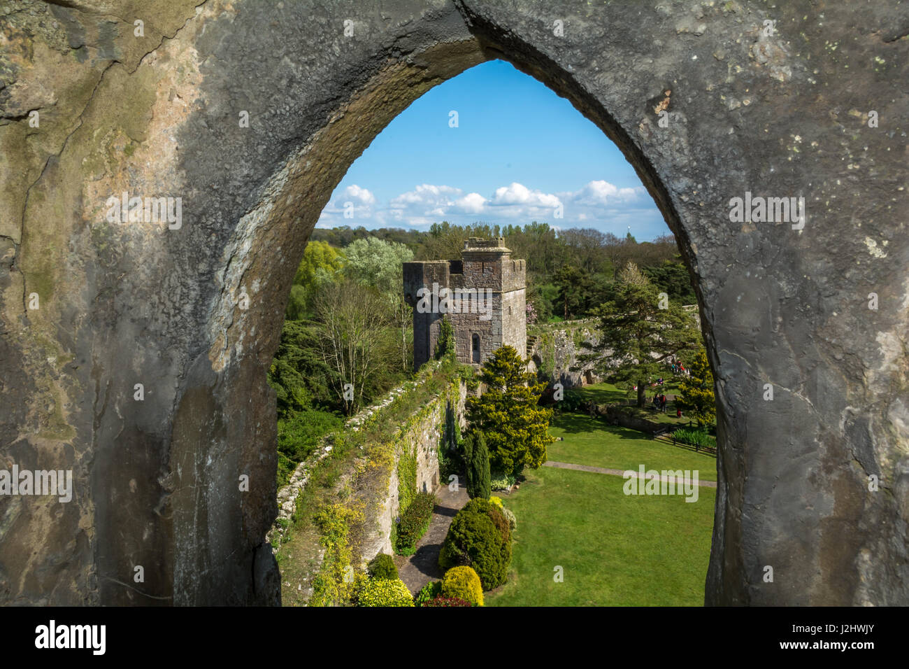 Caldicot castle hi-res stock photography and images - Alamy