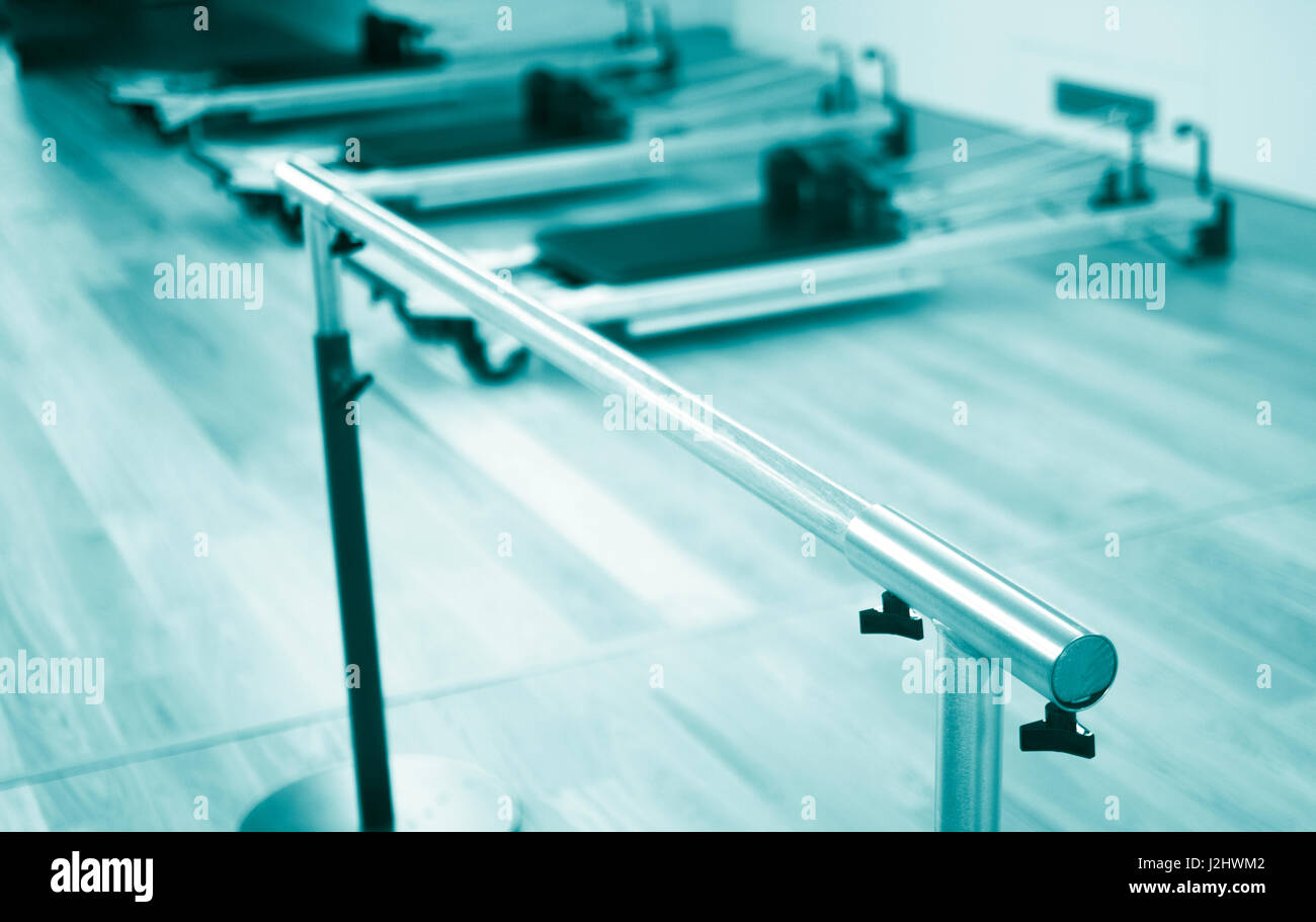 Pilates exercise training and flexibility stretching bar equipment in ...