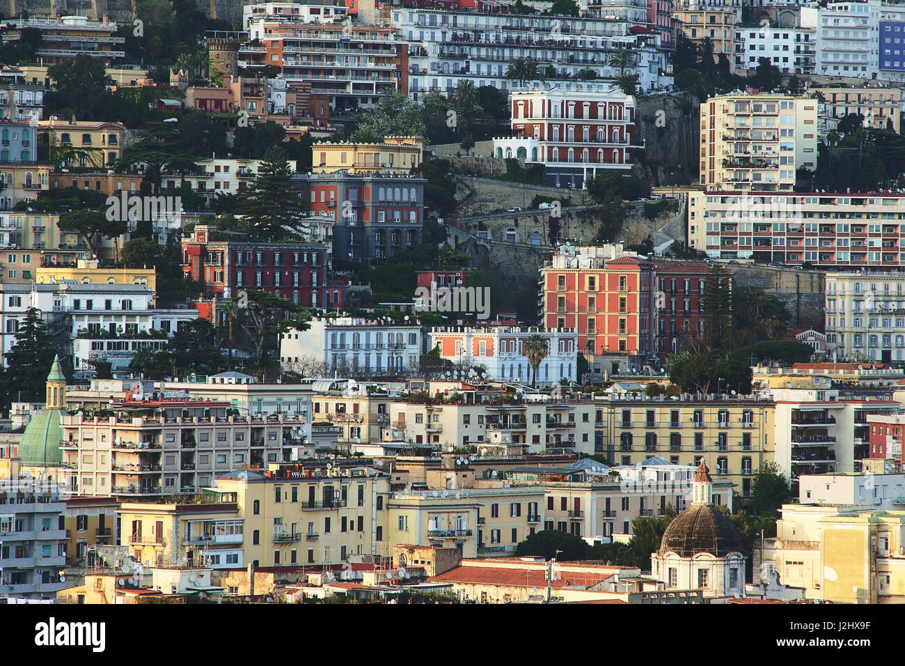 Hill of Naples, Italy Stock Photo - Alamy