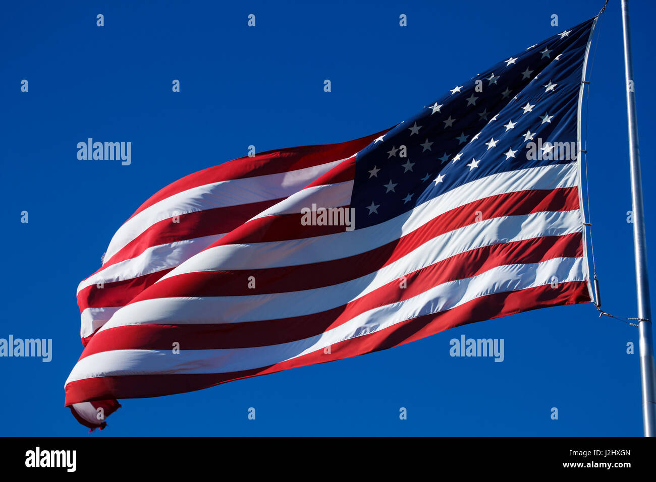 USA, Oregon, Hood River, US Flag at WAAAM Museum Stock Photo - Alamy
