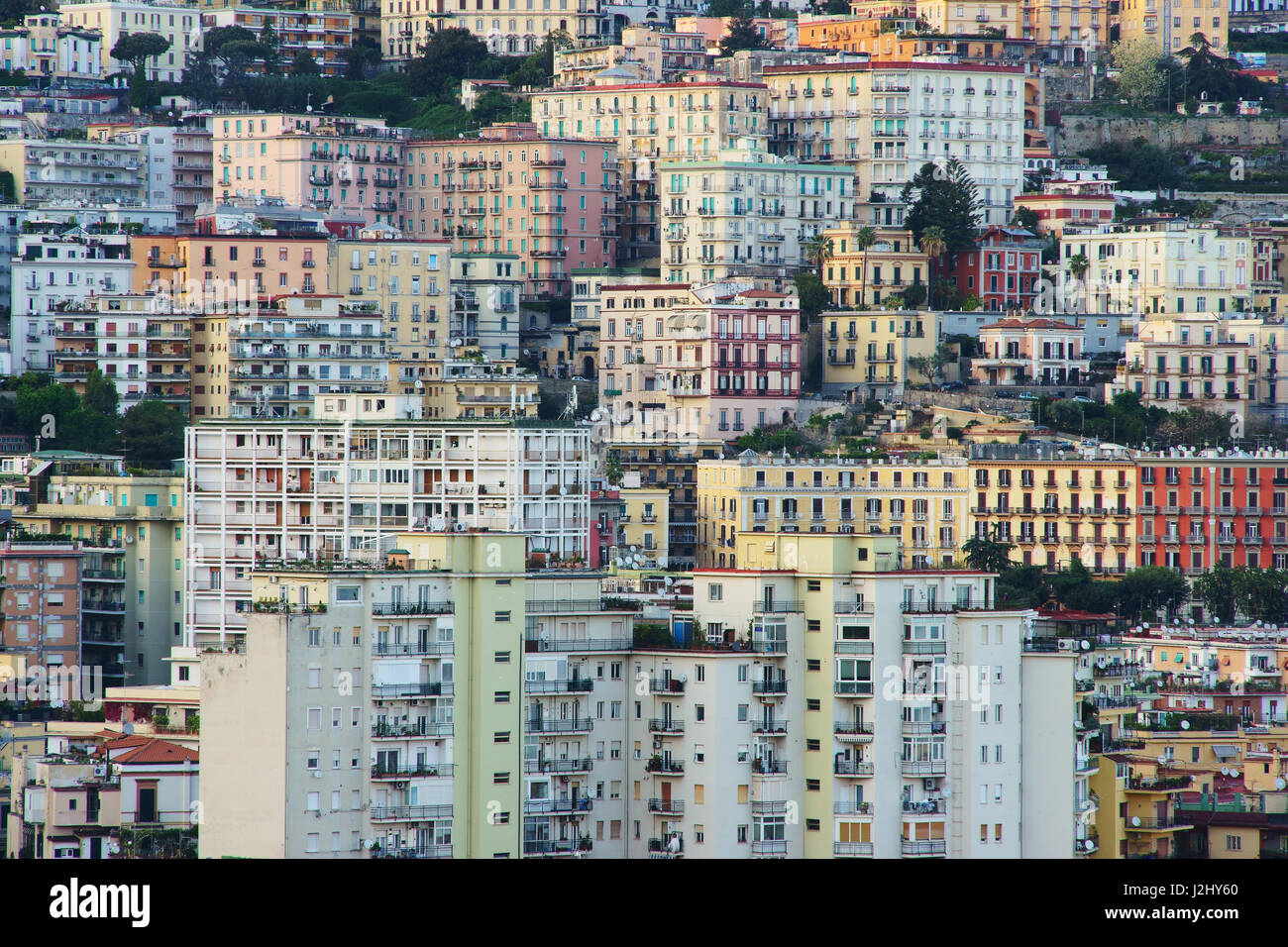Hill of Naples, Italy Stock Photo - Alamy