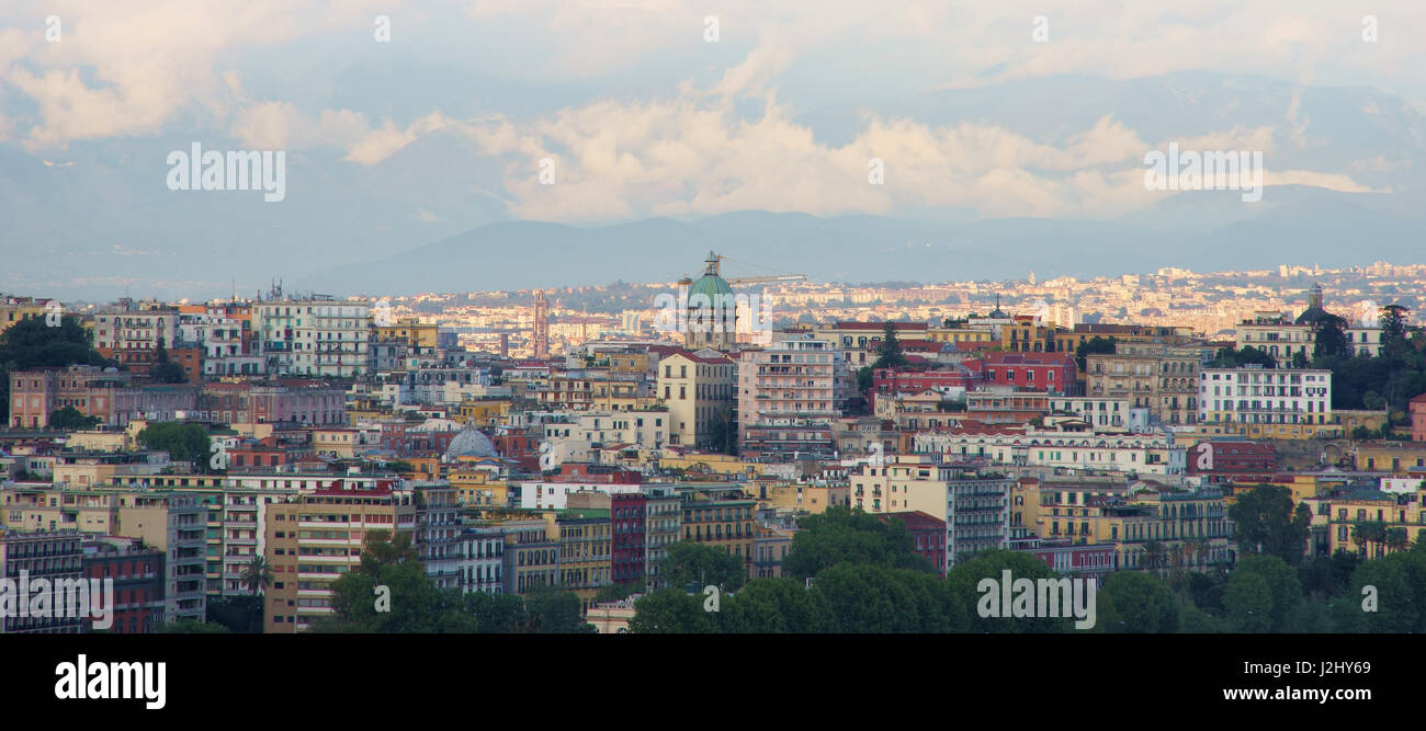 Hill of Naples, Italy Stock Photo - Alamy