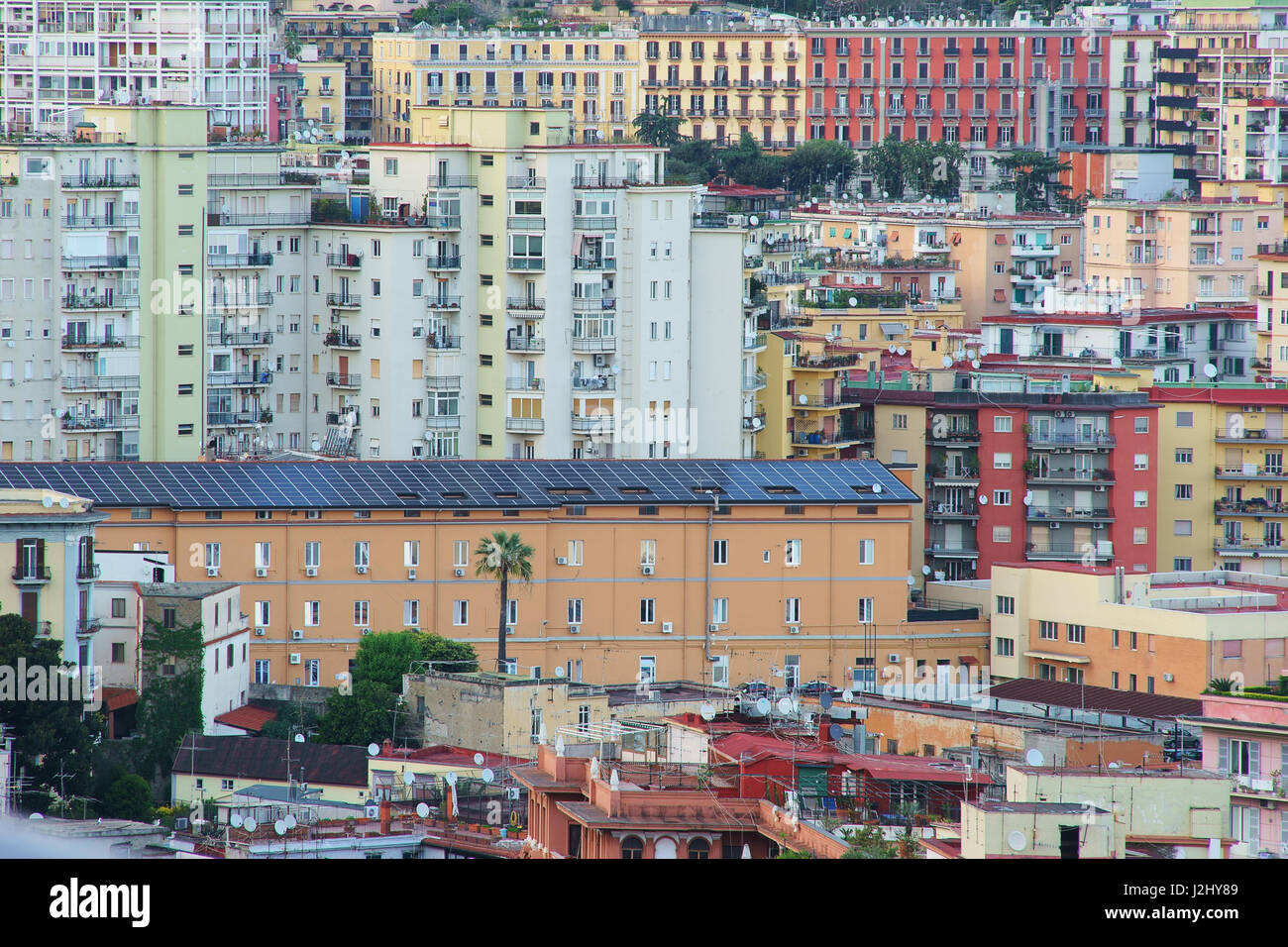 Hill of Naples, Italy Stock Photo - Alamy