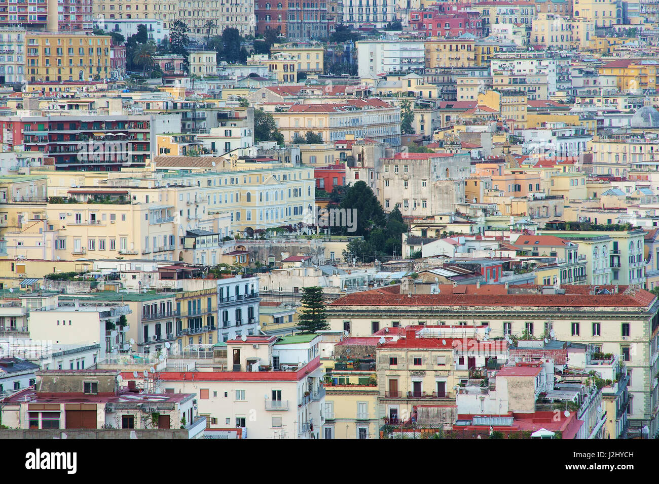Hill of Naples, Italy Stock Photo - Alamy