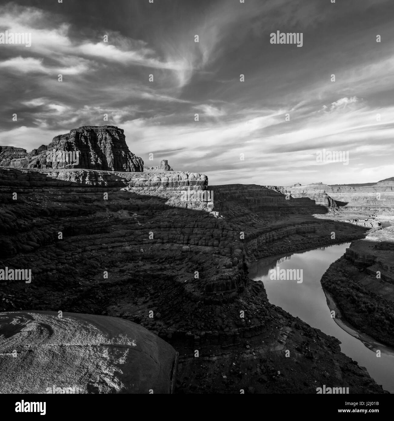 North america utah colorado Black and White Stock Photos & Images - Alamy