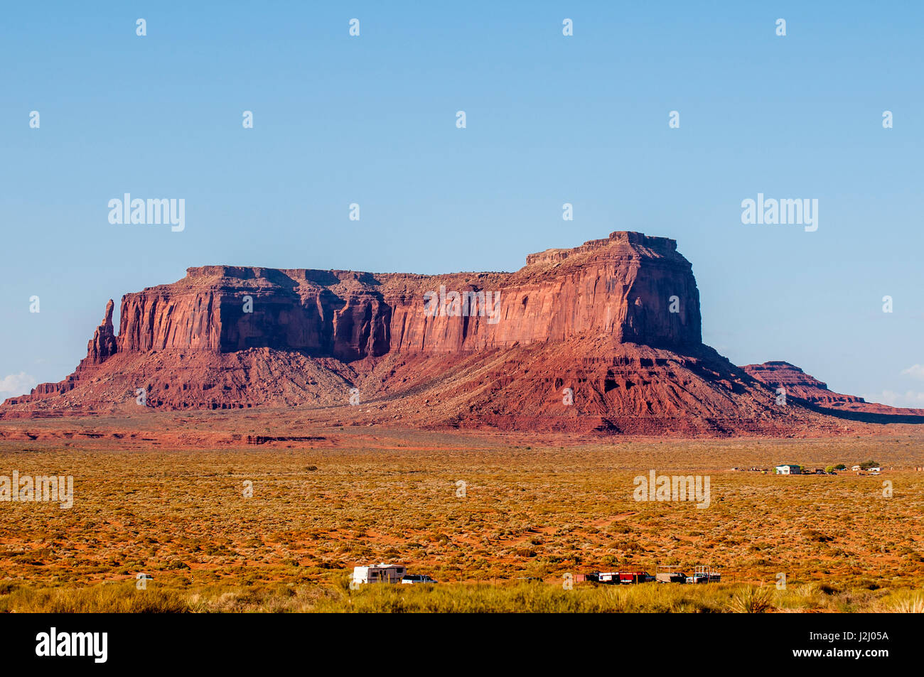 Monument valley rain god mesa hi-res stock photography and images - Alamy