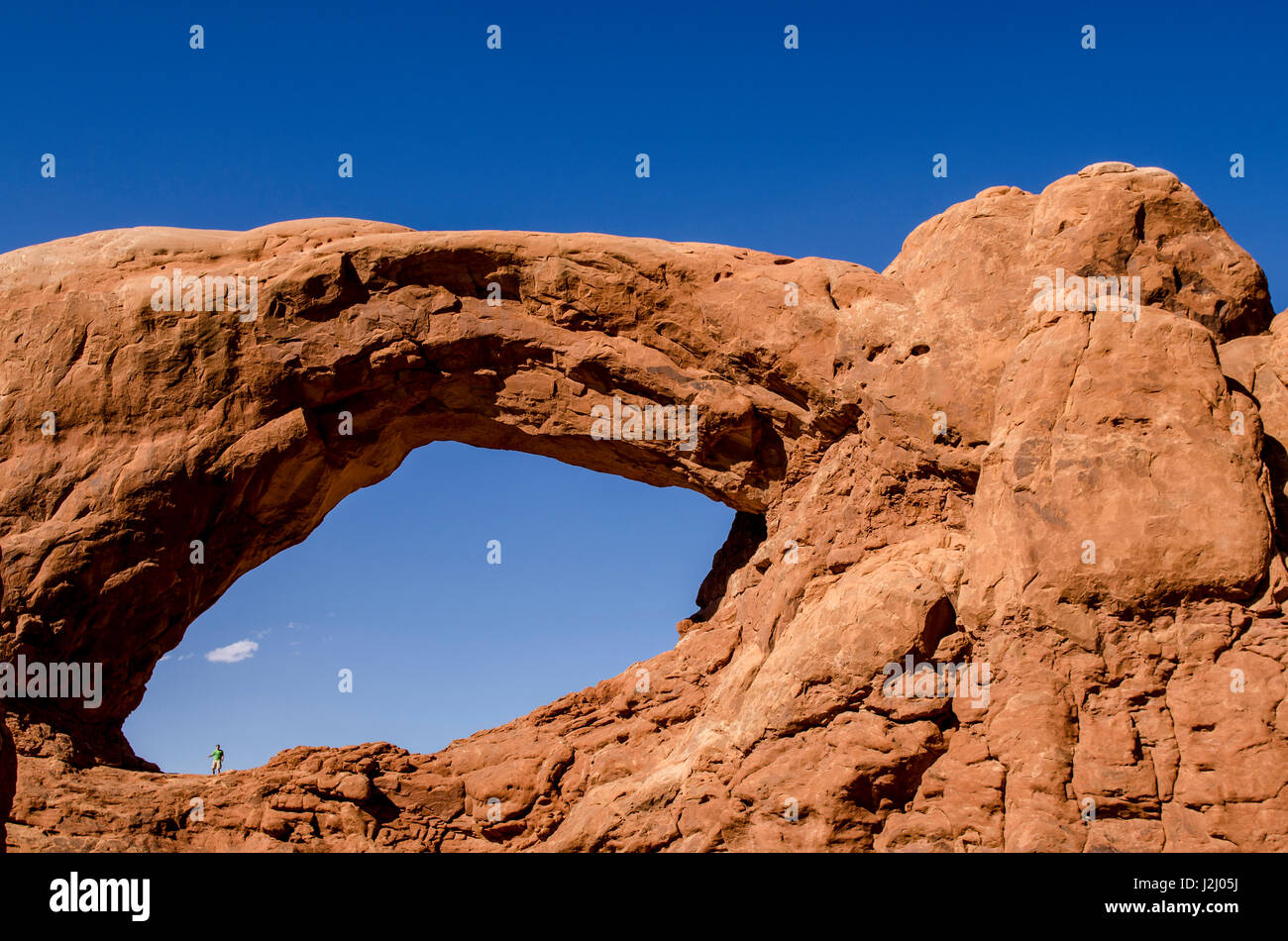 South Window Arch, Arches National Park, Utah, USA Stock Photo - Alamy