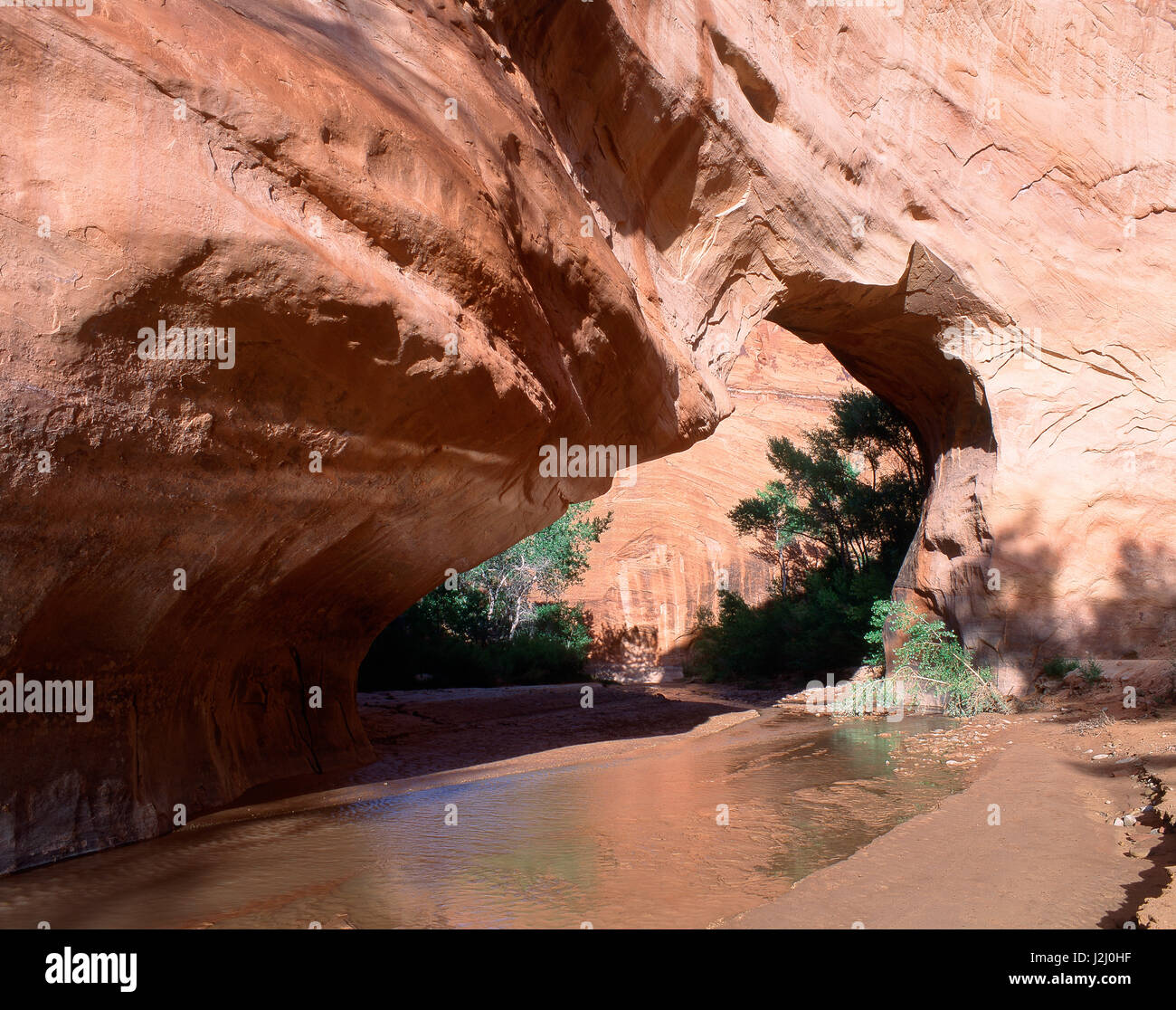 USA, Utah, Jacob Hamblin Arch (Large format sizes available Stock Photo ...