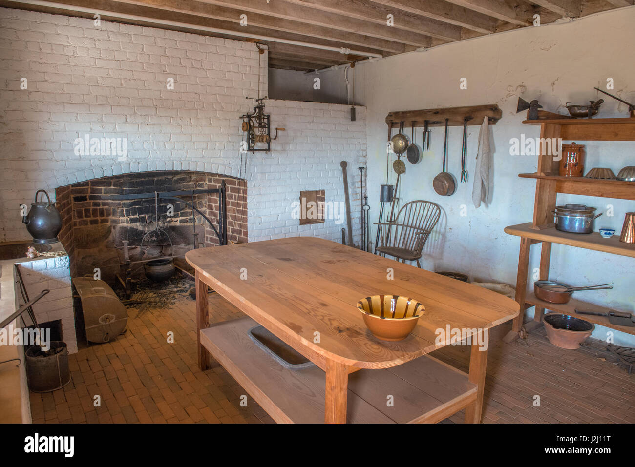 Monticello kitchen hi-res stock photography and images - Alamy