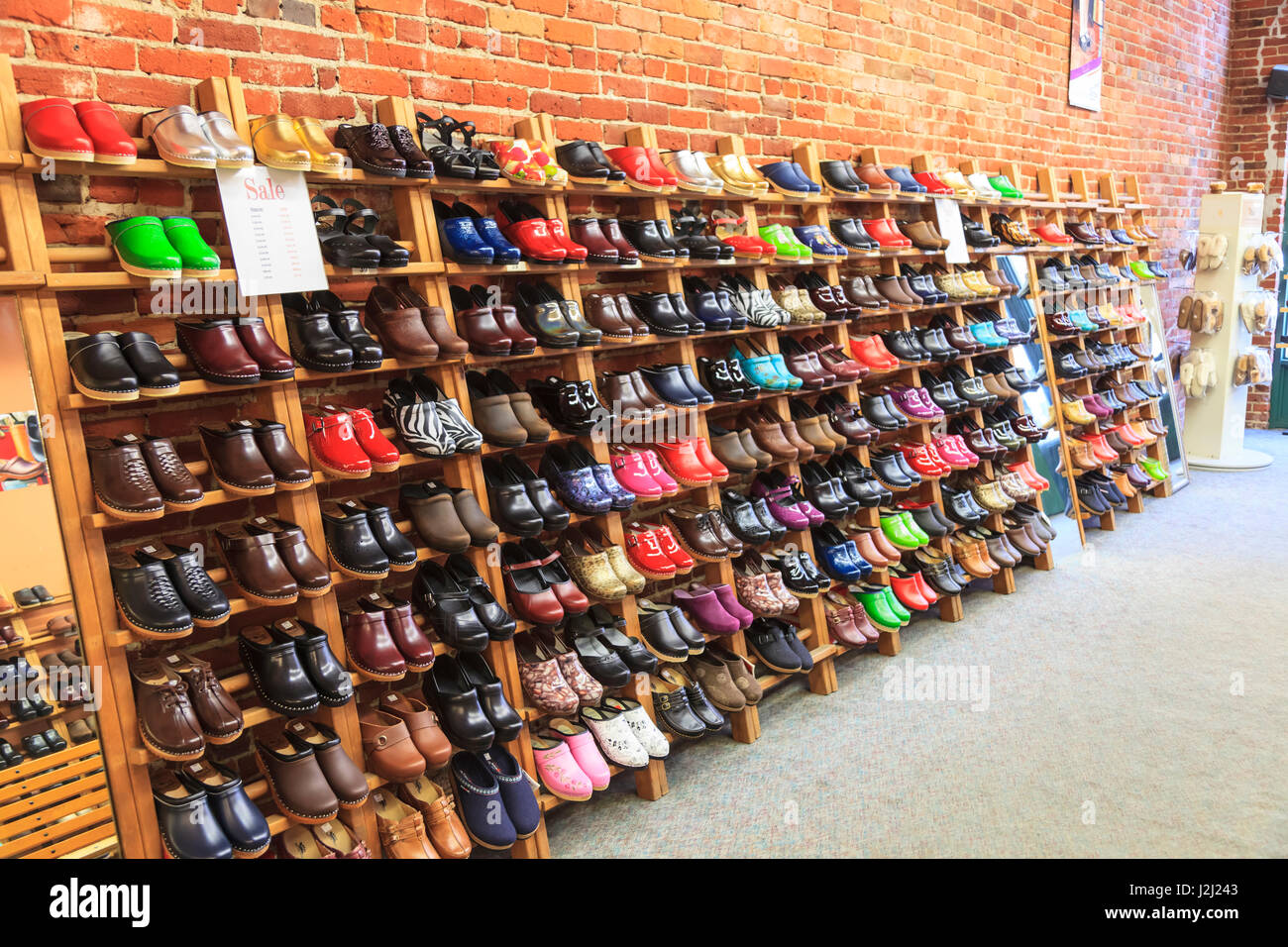 The clog factory hi-res stock photography and images - Alamy