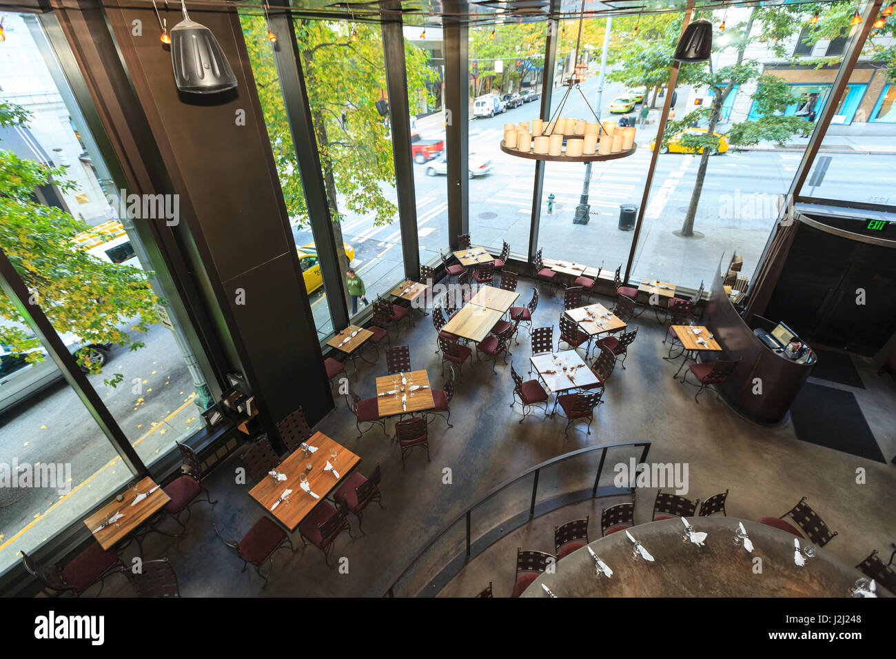 Purple cafe and wine bar seattle hi-res stock photography and images ...