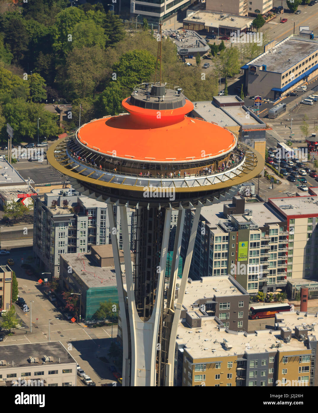 Aerial view of Seattle, WA, USA Stock Photo - Alamy