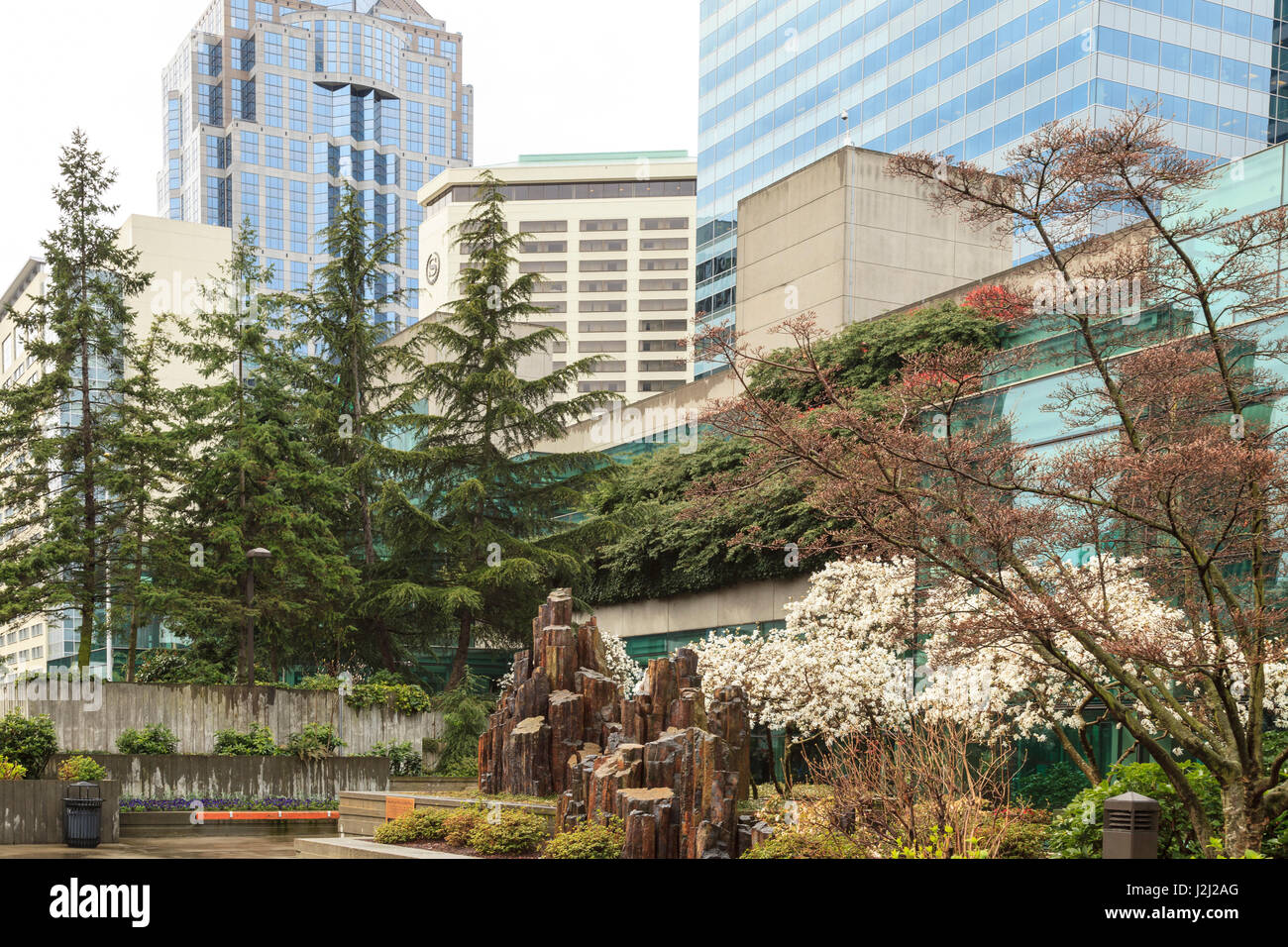 Freeway Park, Seattle, WA, USA Stock Photo - Alamy