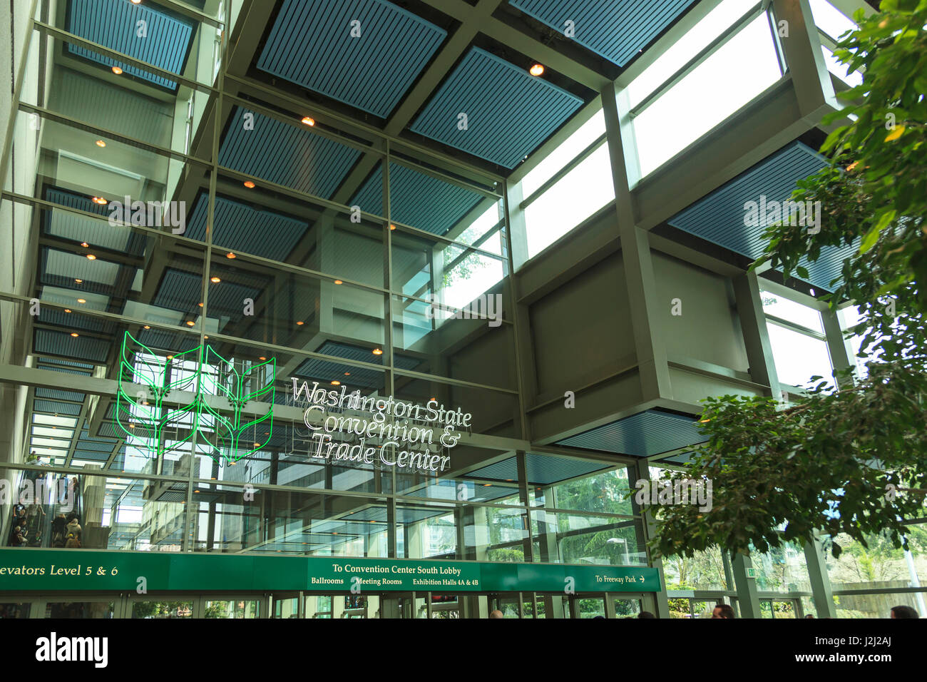 Washington State Convention and Trade Center, Seattle, WA Stock Photo ...