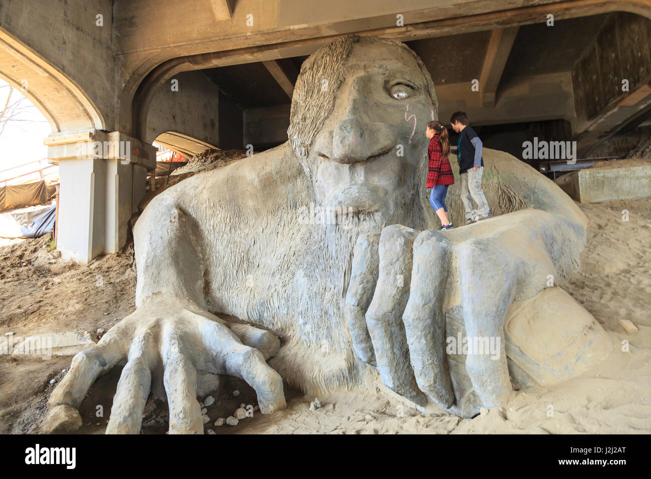 Fremont Troll Stock Photos Fremont Troll Stock Images Alamy