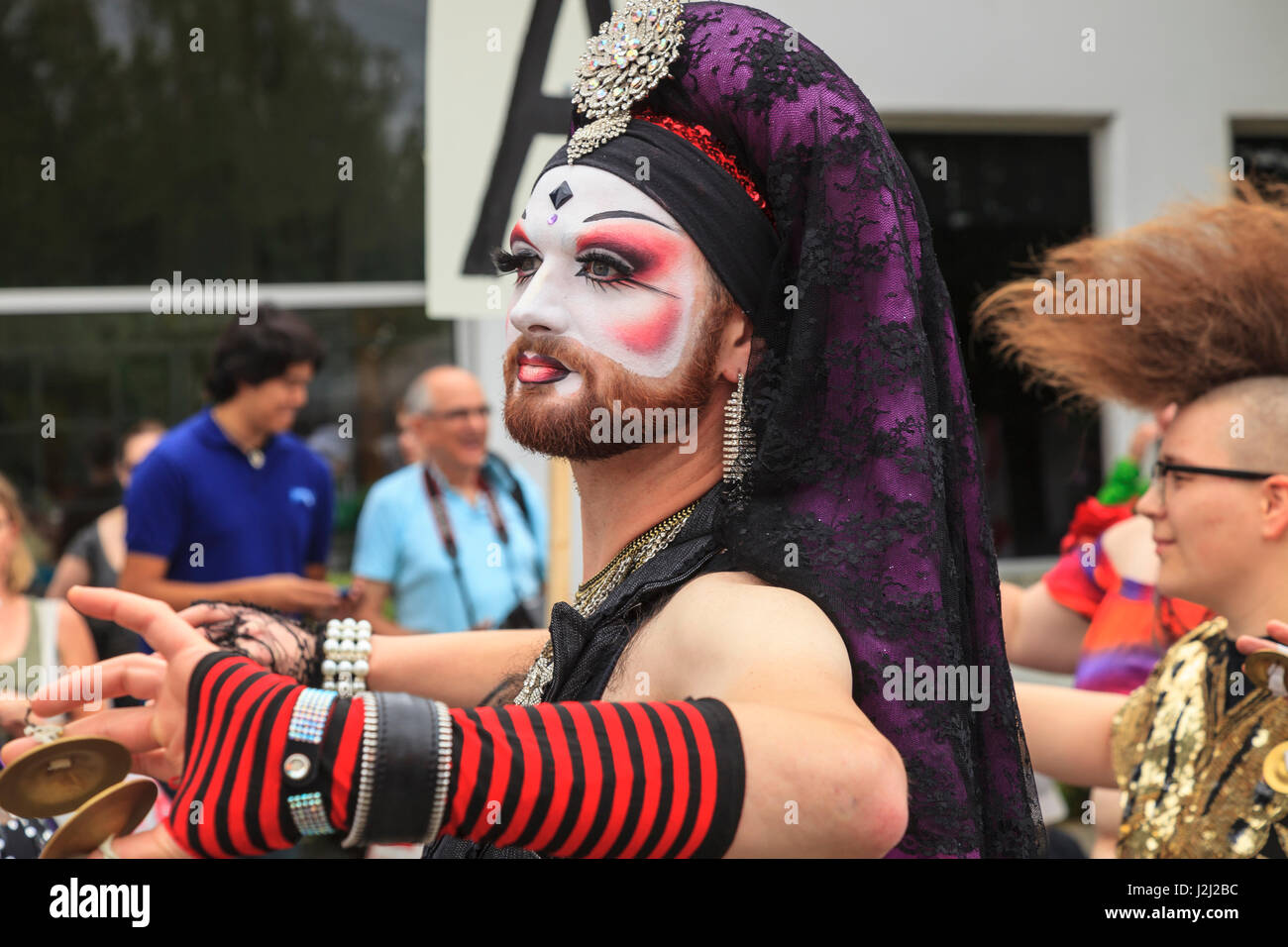 Annual Fremont Solstice Parade Seattle High Resolution Stock ...
