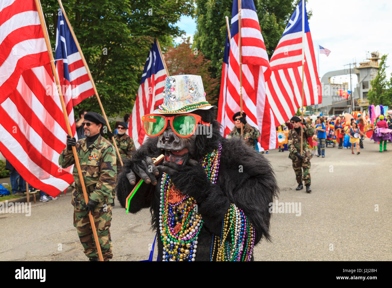 Annual Fremont Solstice Parade, Seattle, WA Stock Photo - Alamy
