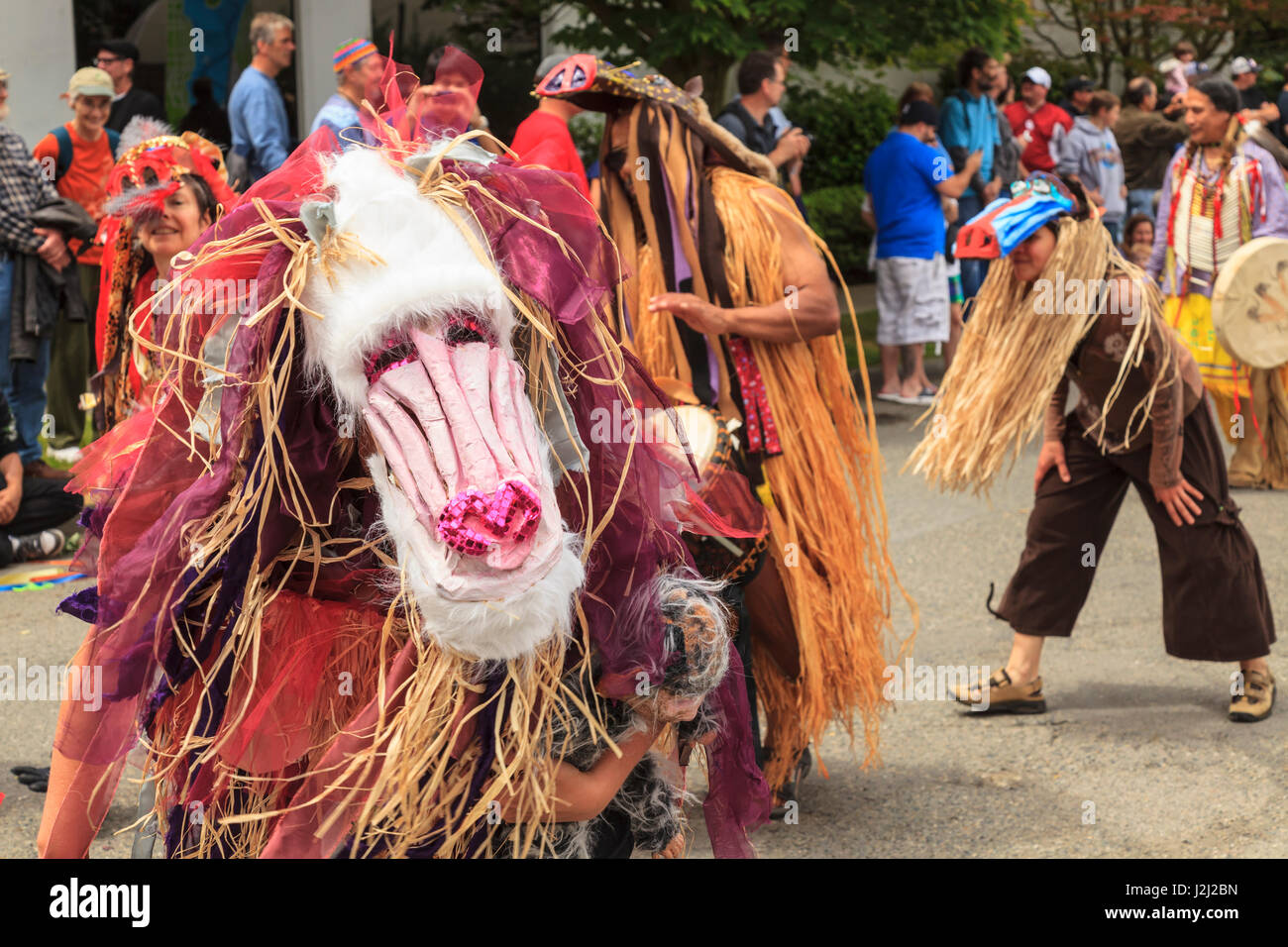 Annual Fremont Solstice Parade, Seattle, WA Stock Photo - Alamy