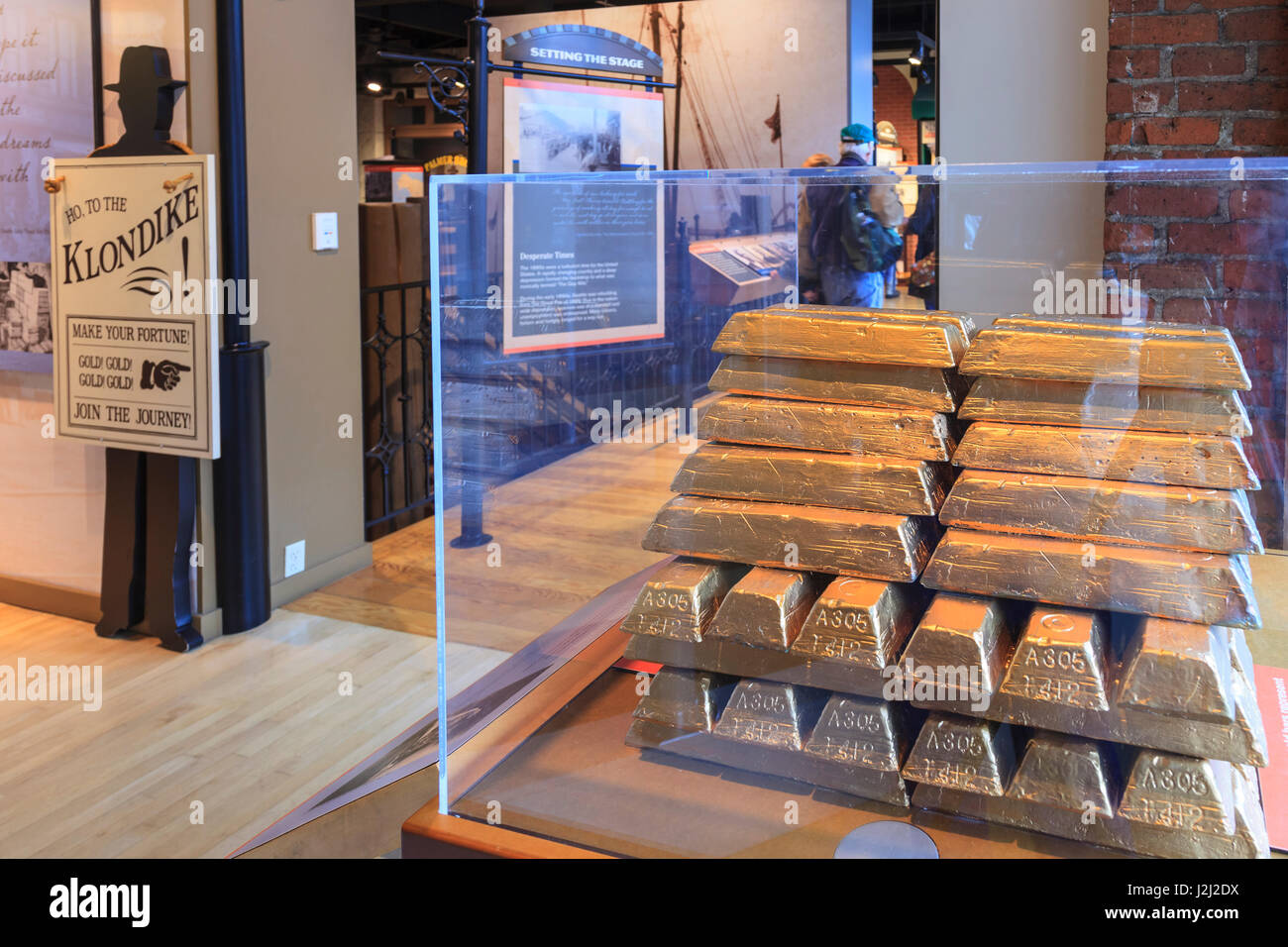 Klondike gold rush seattle hi-res stock photography and images - Alamy