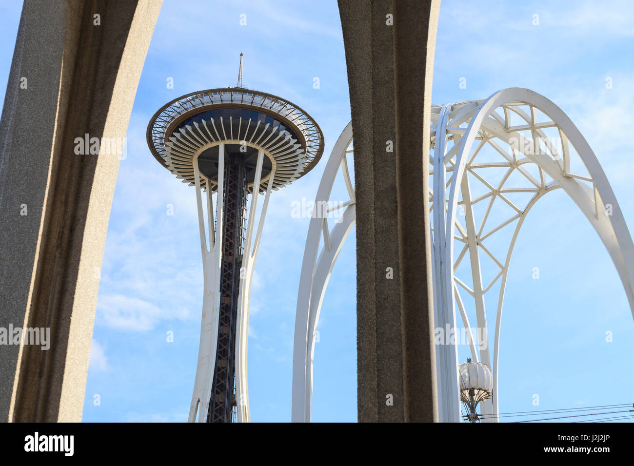 Seattle Center Area, WA, USA Stock Photo - Alamy