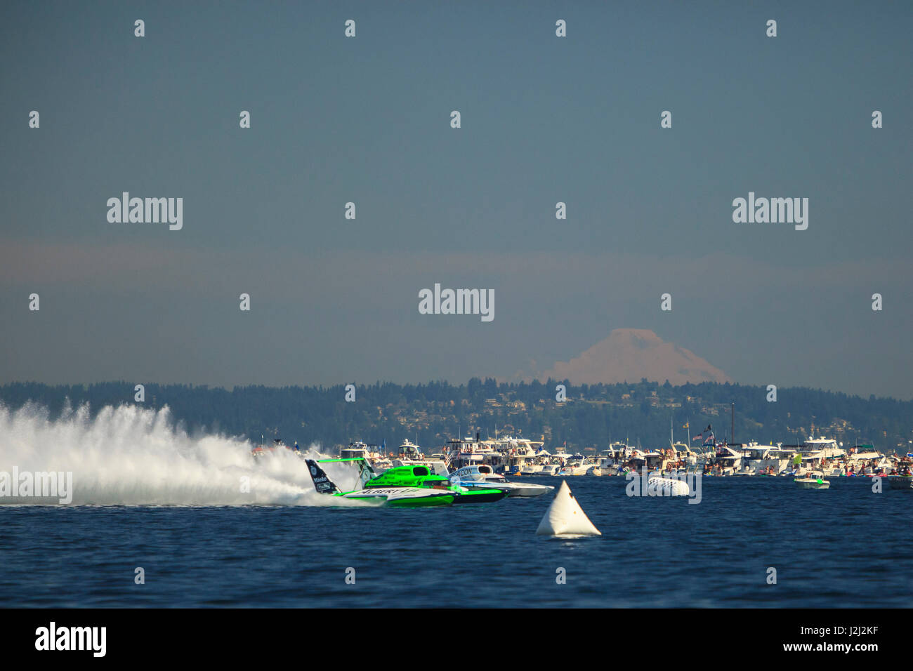 H1 Unlimited Class Hydroplane Racing, Lake Washington, Seafair ...
