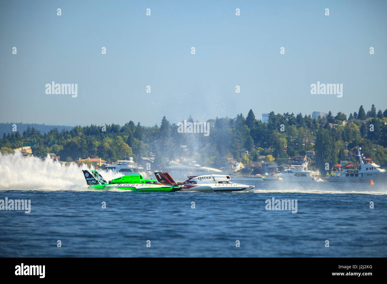 H1 Unlimited Class Hydroplane Racing, Lake Washington, Seafair ...