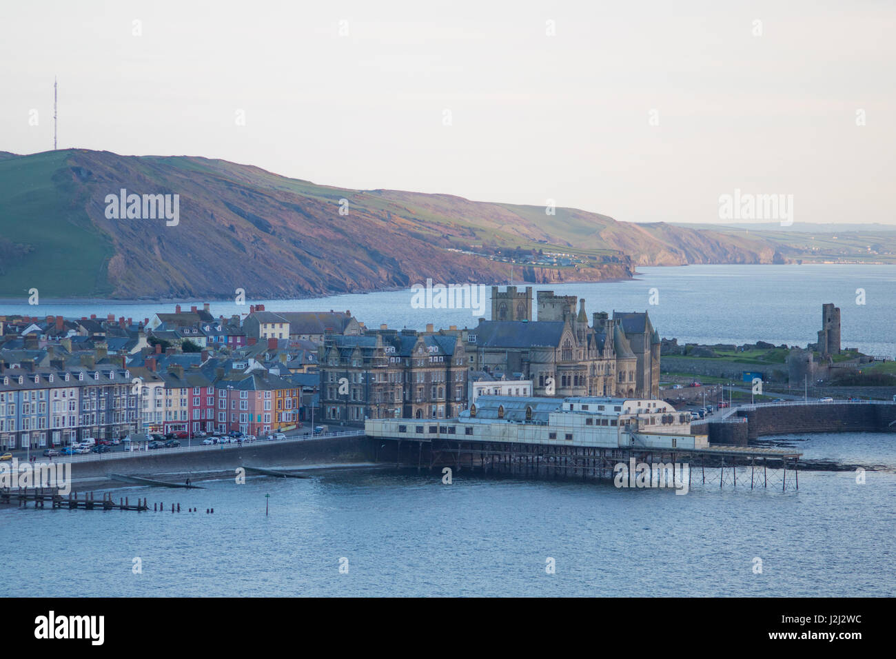Aberystwyth promenade hi-res stock photography and images - Alamy