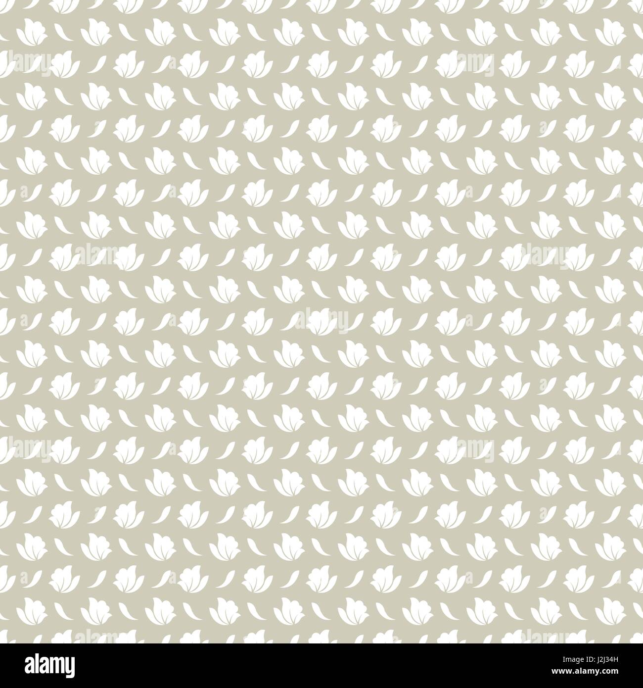 Vector seamless pattern. Repeating floral texture with leaves. Pattern ...