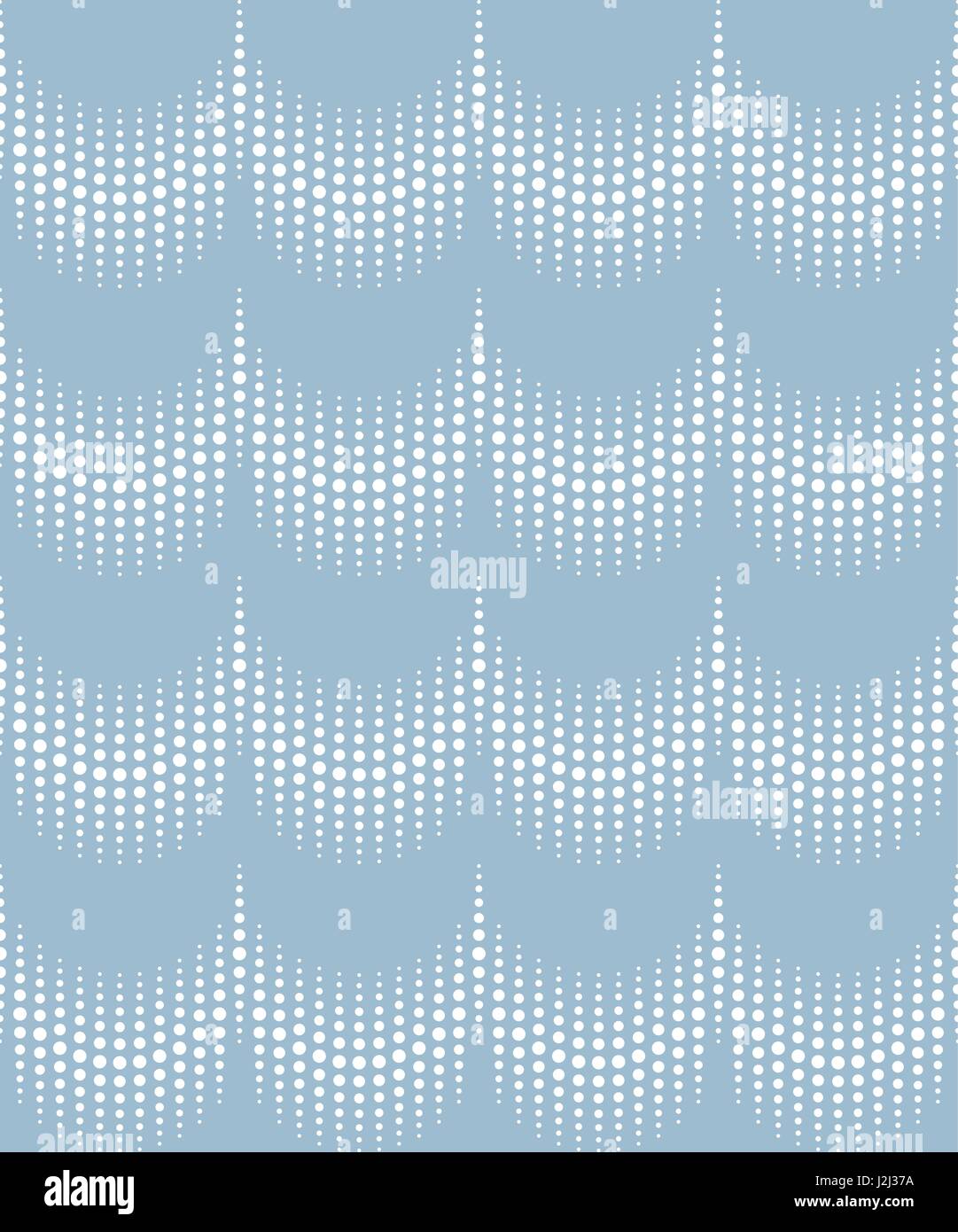 Seamless Pattern Abstract Halftone Background Modern Stylish Texture Repeating Waves With