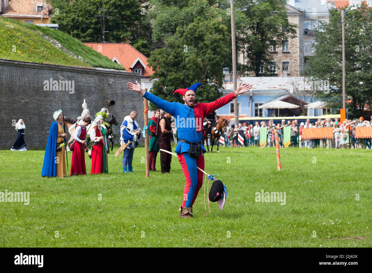 Court jester mask europe hi-res stock photography and images - Alamy