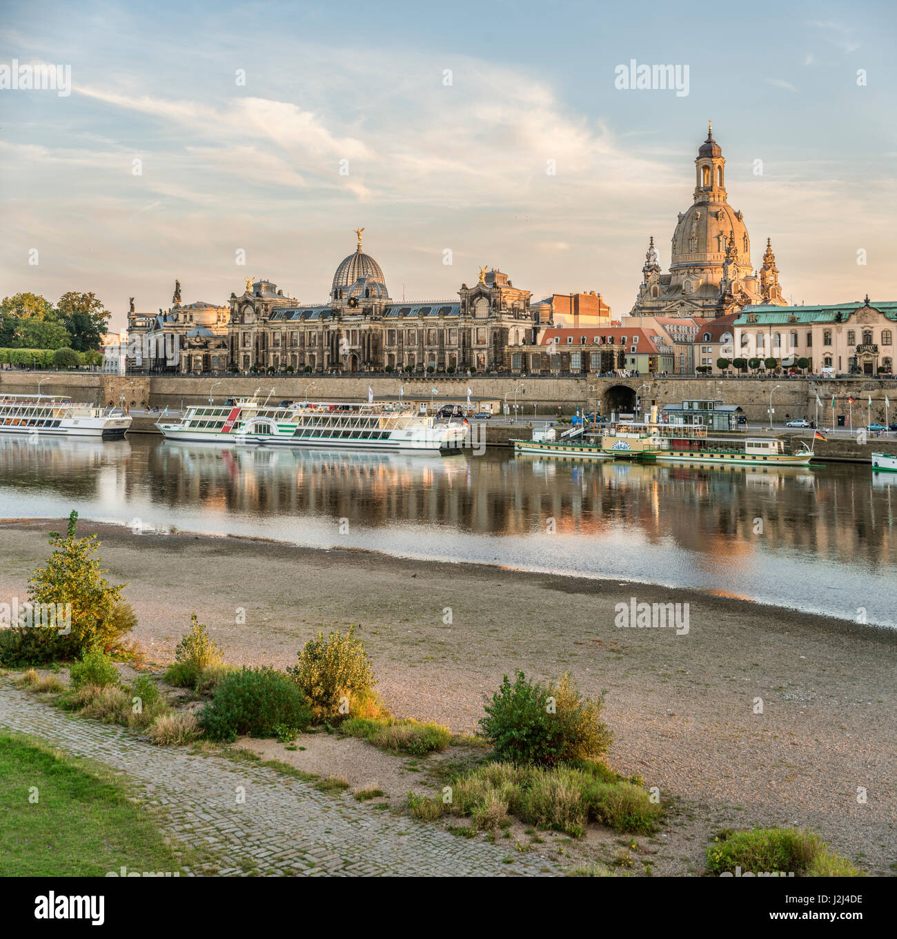 Old town and river elbe hi-res stock photography and images - Alamy