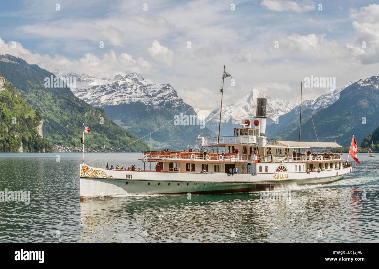 Dampfschiff gallia hi-res stock photography and images - Alamy