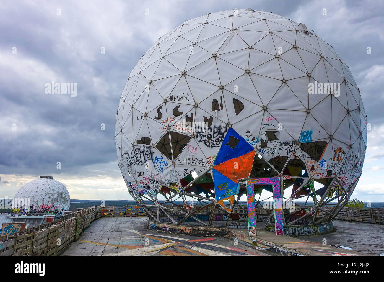 Teufelsberg tourist hi-res stock photography and images - Alamy