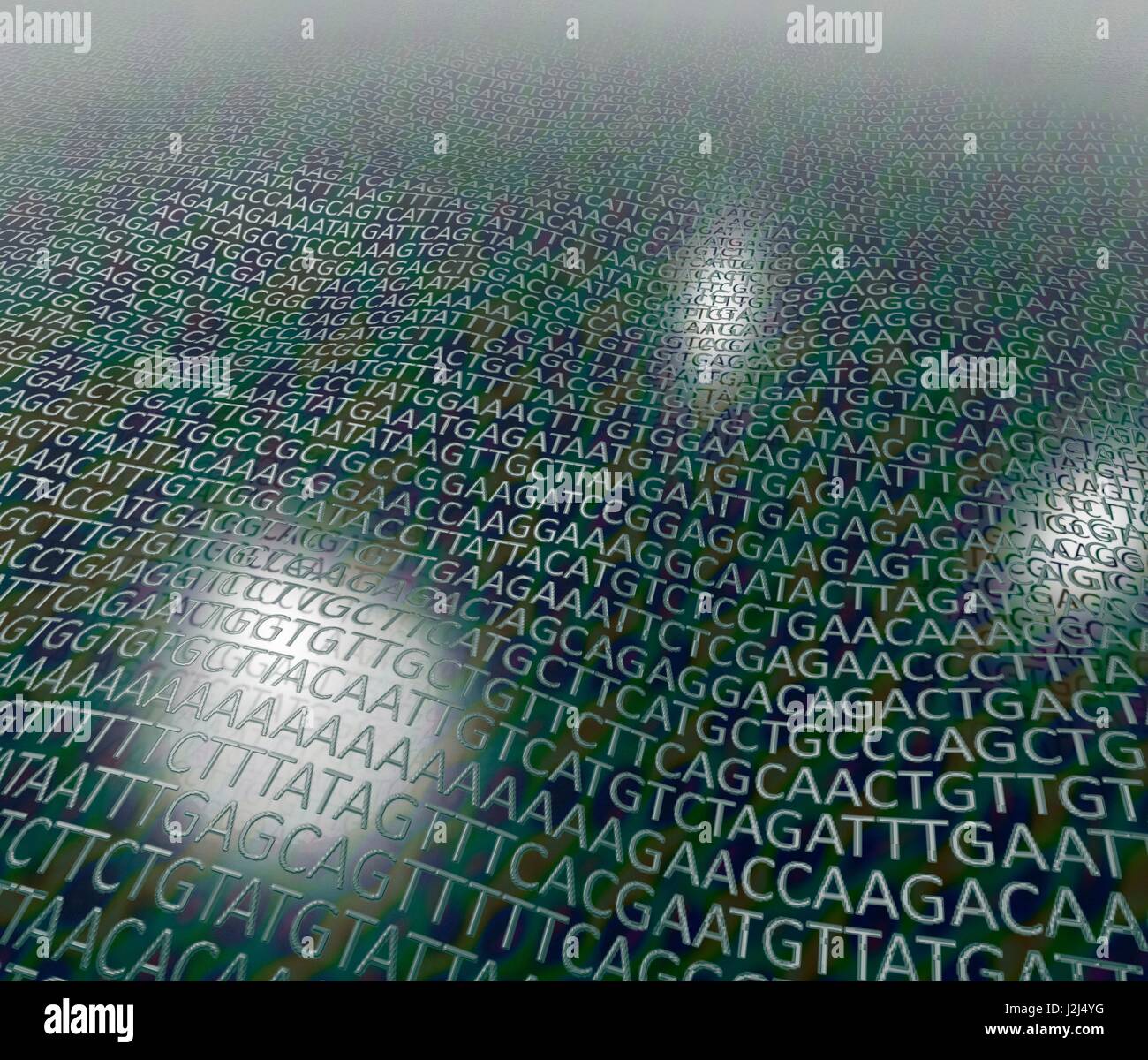 Waves of DNA. Computer artwork Stock Photo - Alamy