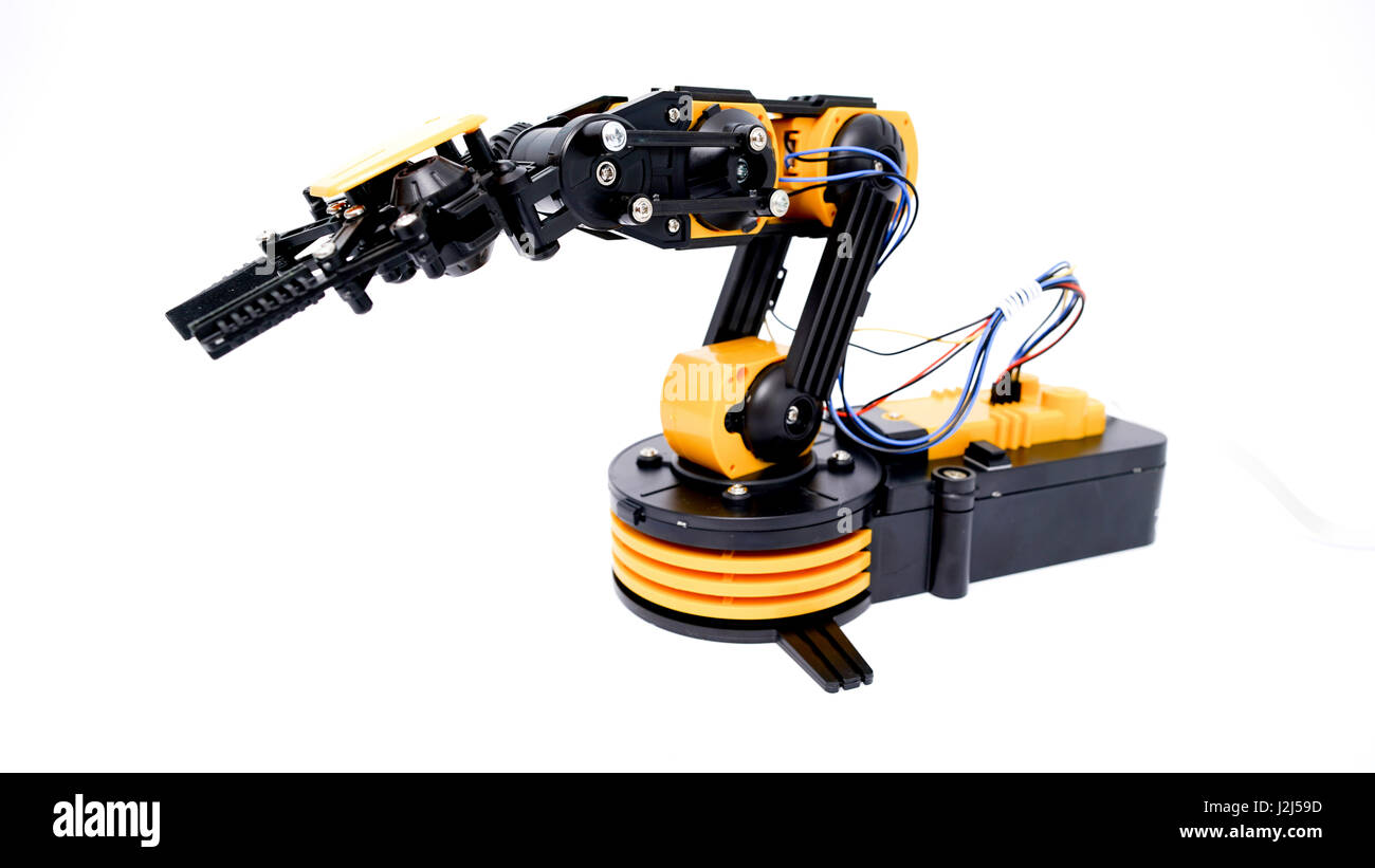 Robotic arm, studio shot Stock Photo - Alamy
