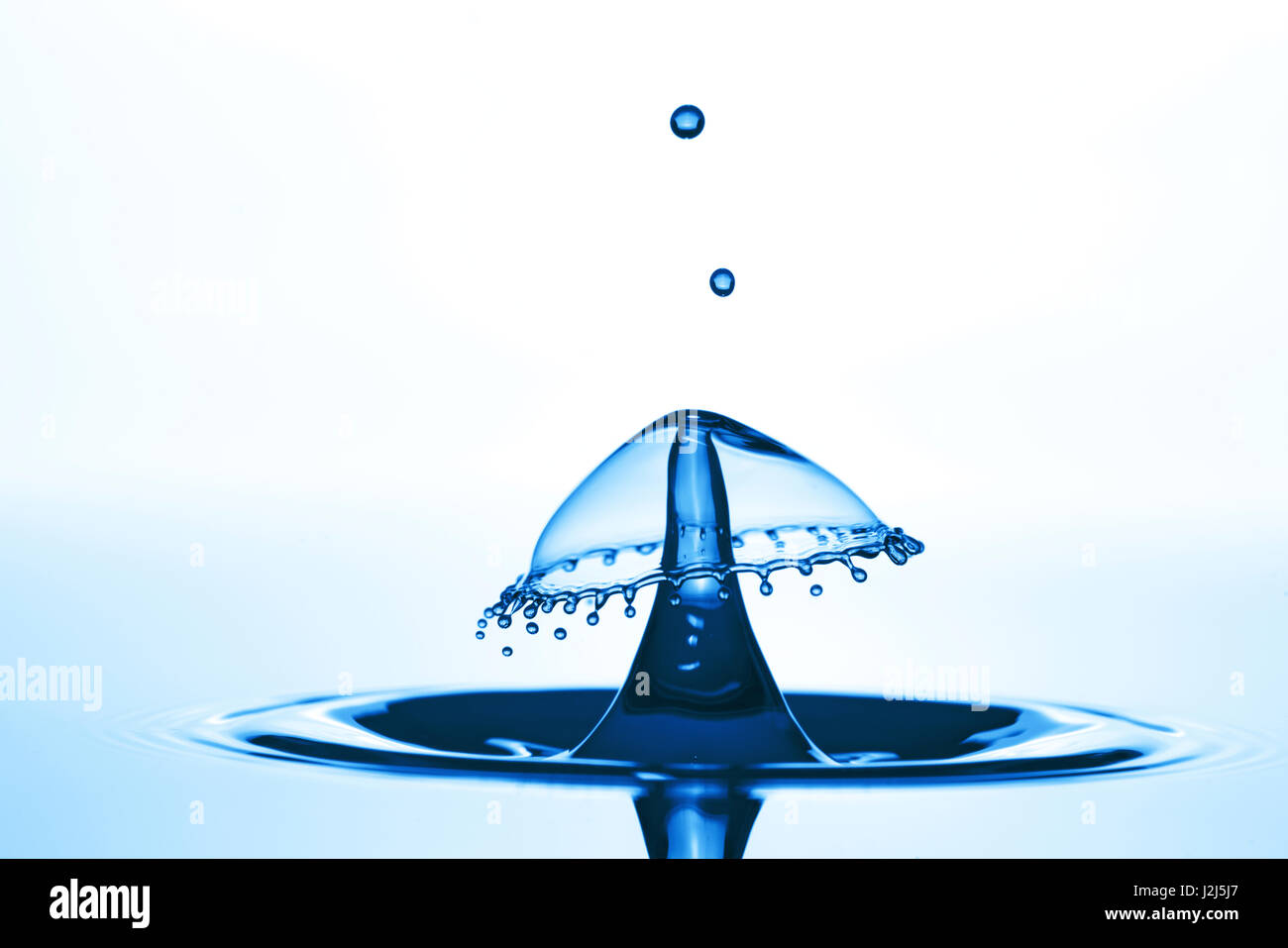 Water splashing on water surface Stock Photo - Alamy