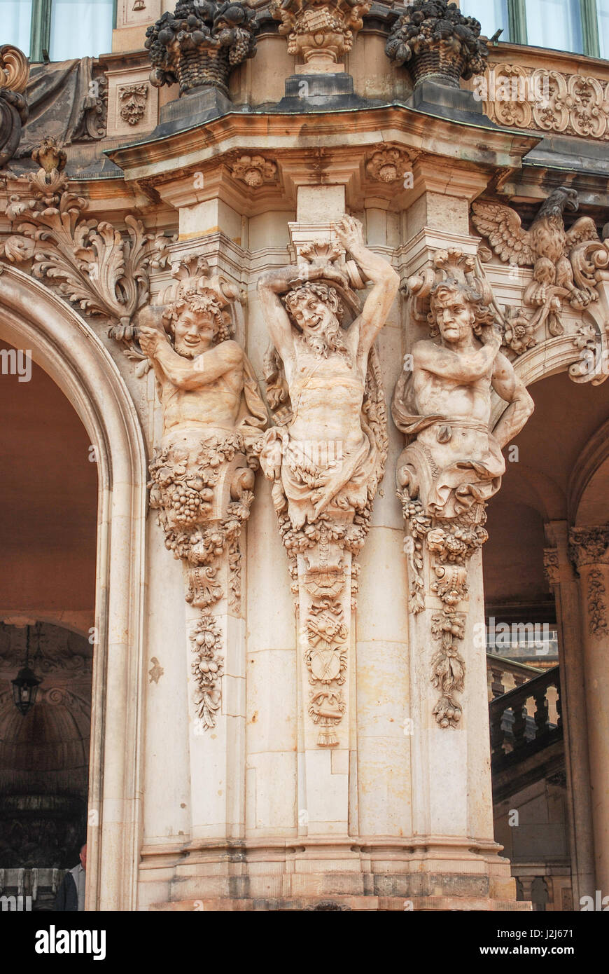 Zwinger wall pavilion dresden germany hi-res stock photography and ...