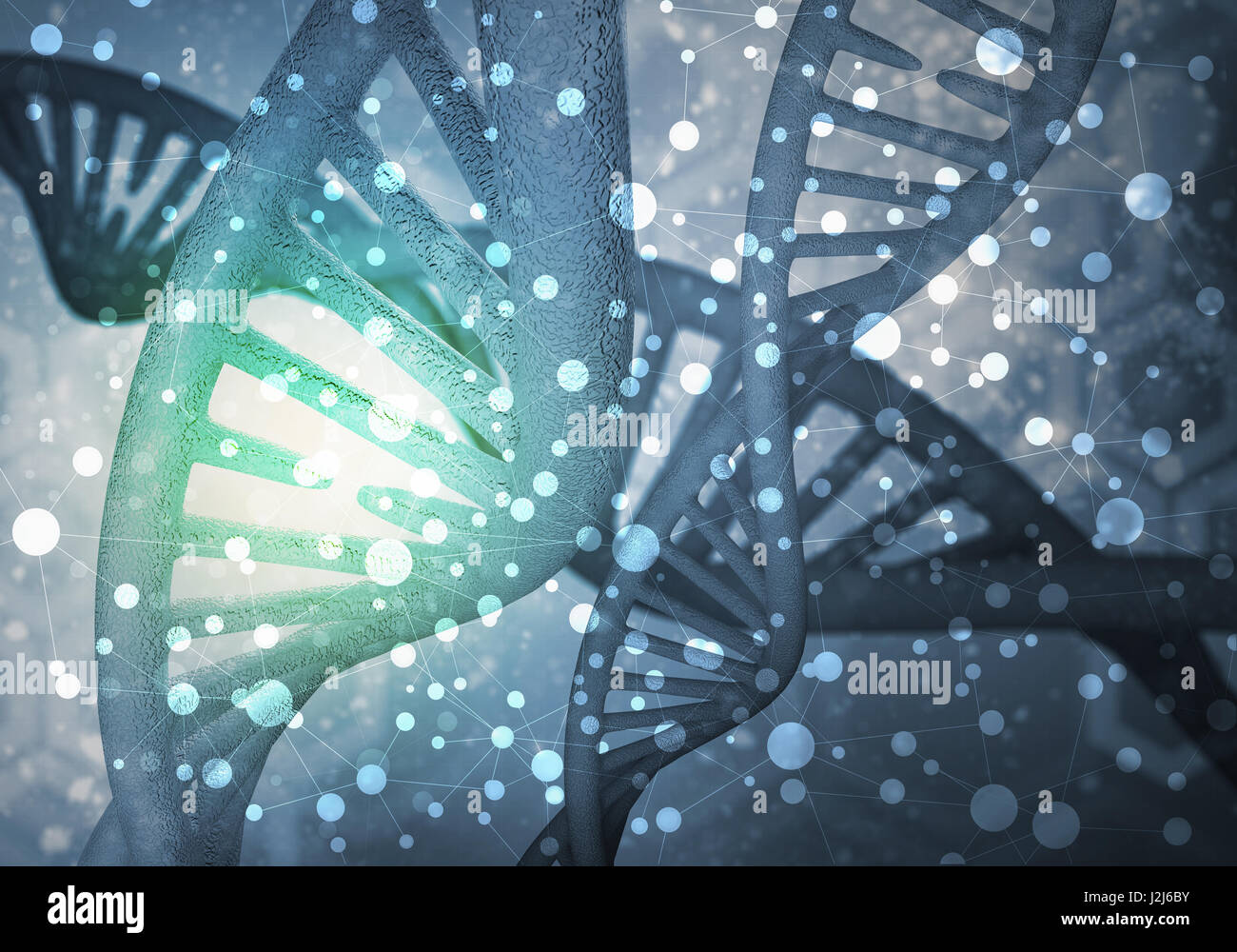 DNA molecules background Stock Photo - Alamy