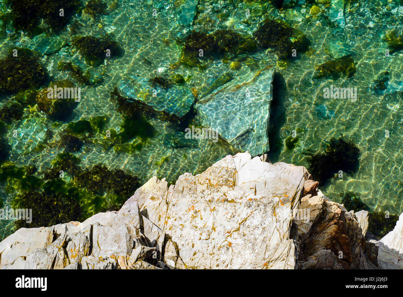 Idyllic coastal views from across the St Austell Bay area in Cornwall ...