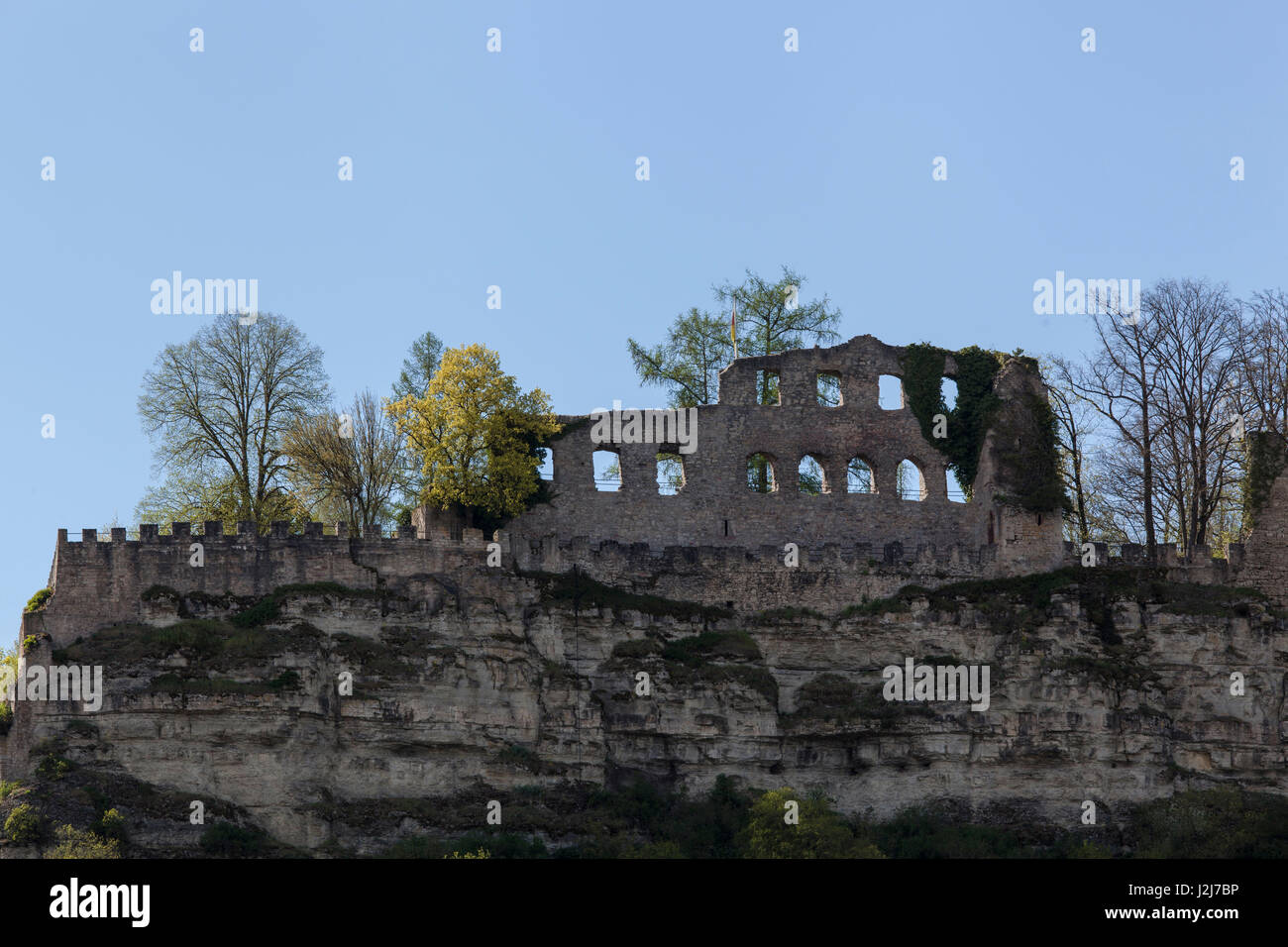 Ruin of karlburg castle hi-res stock photography and images - Alamy