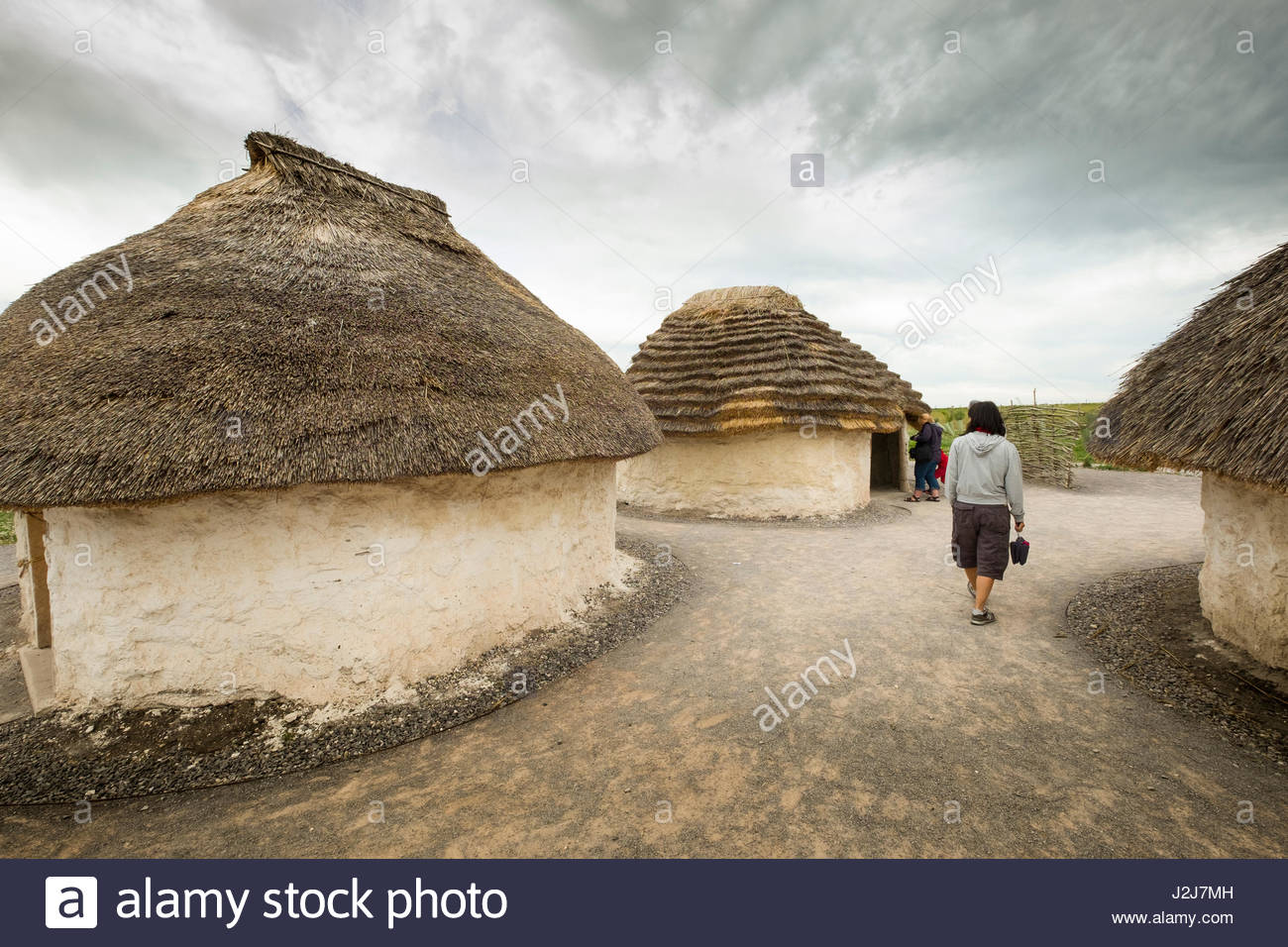 Bronze Age Huts Stock Photos & Bronze Age Huts Stock Images - Alamy