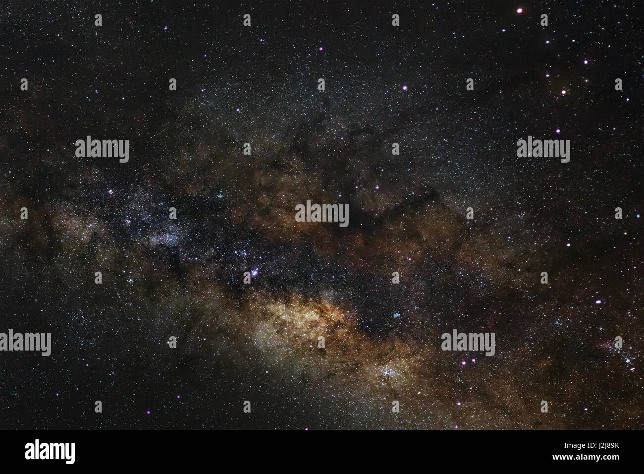 The center of the milky way galaxy Stock Photo - Alamy