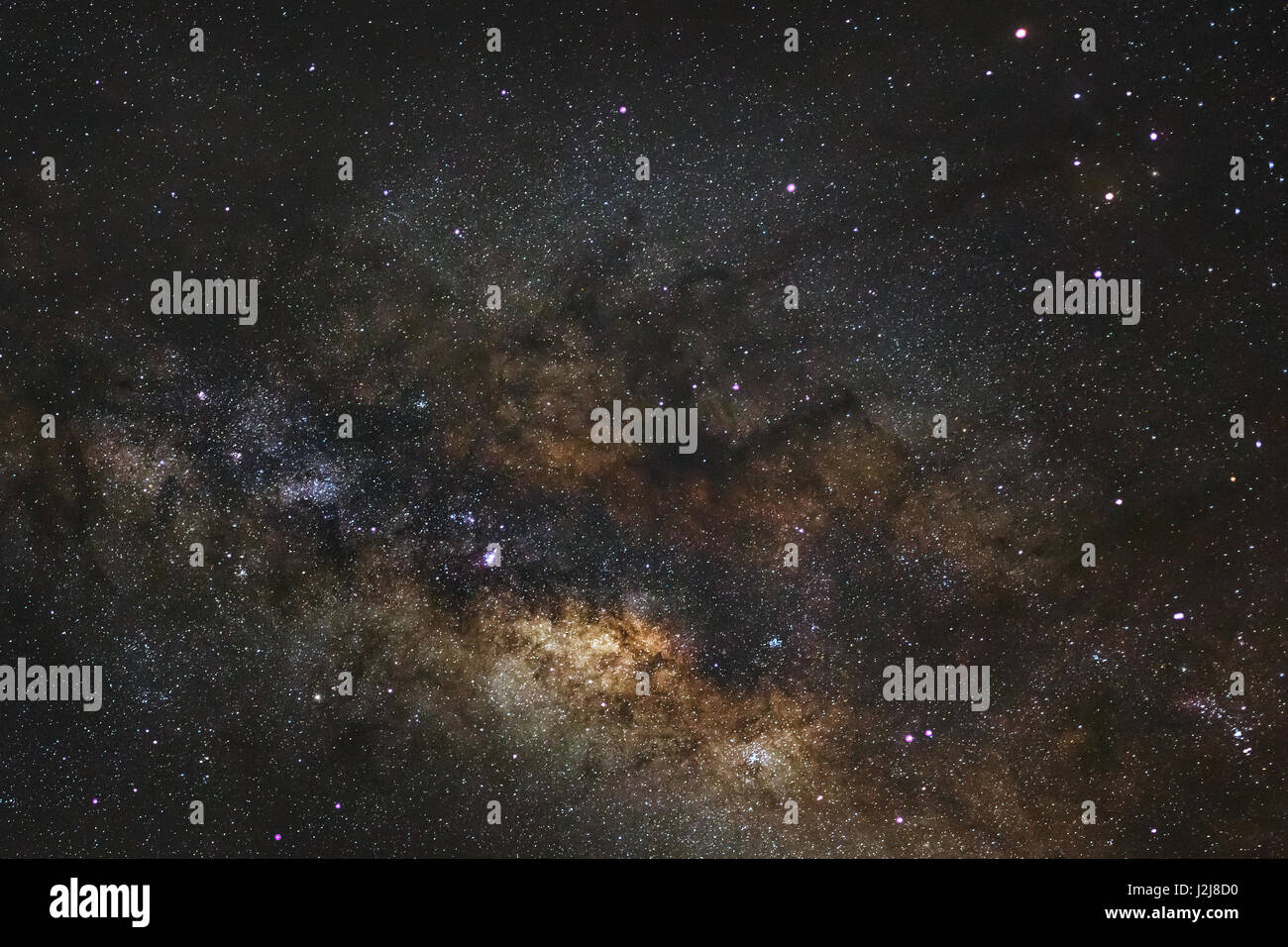 The center of the milky way galaxy Stock Photo - Alamy