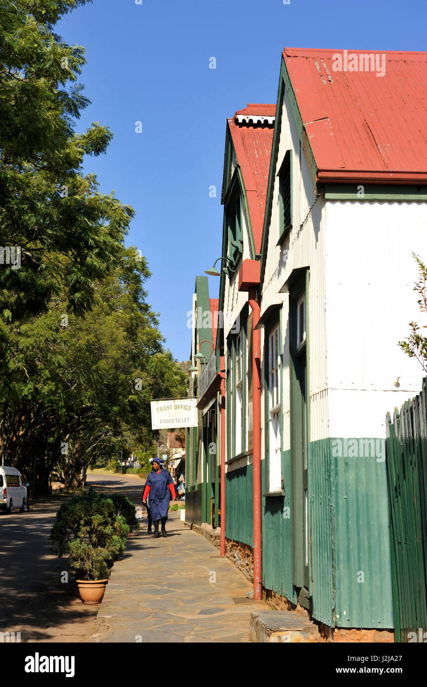 South Africa, Mpumalanga, Drakensberg Escarpment, Pilgrims Rest is an ...