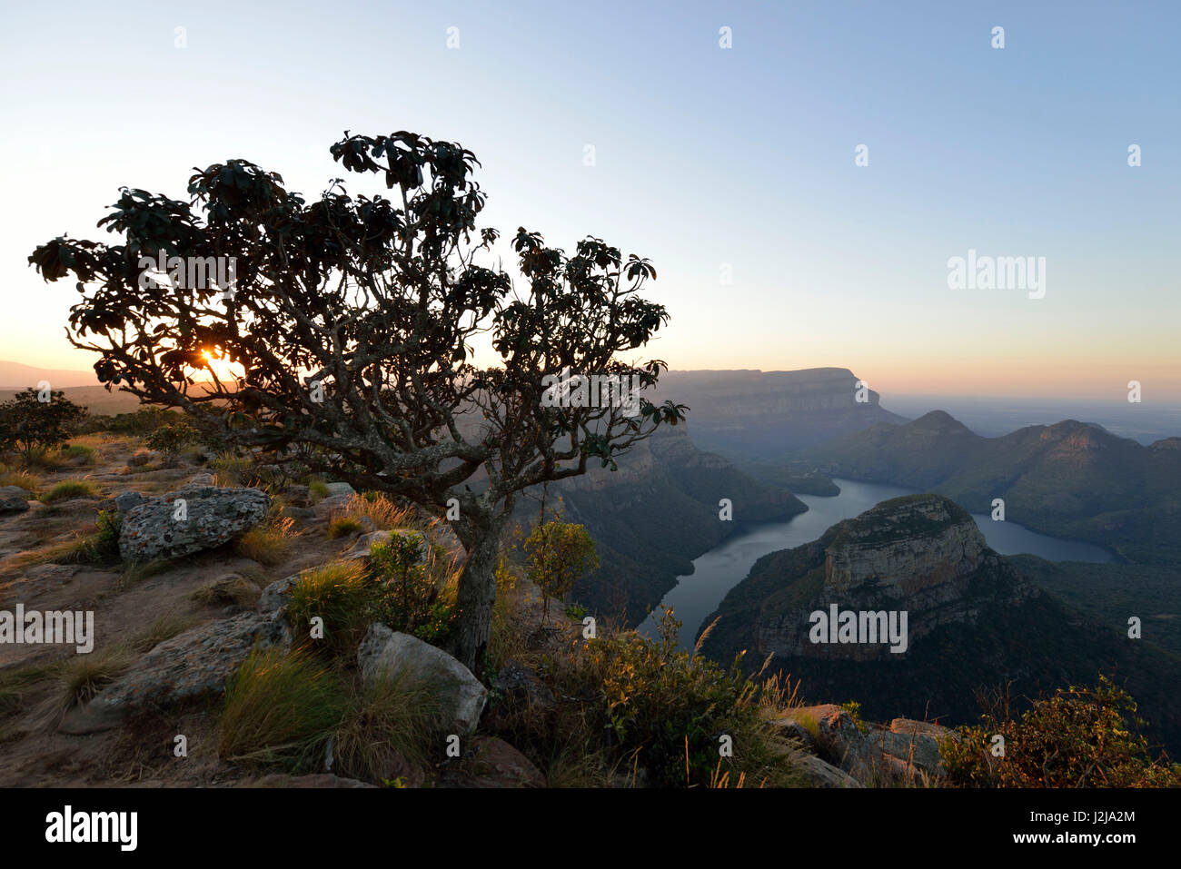 South Africa, Mpumalanga, Drakensberg Escarpment, Blyde River Canyon ...