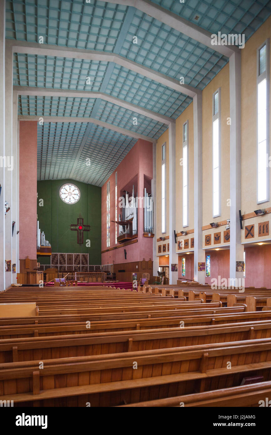New Zealand, North Island, Hawkes Bay, Napier, Waiapu Cathedral ...