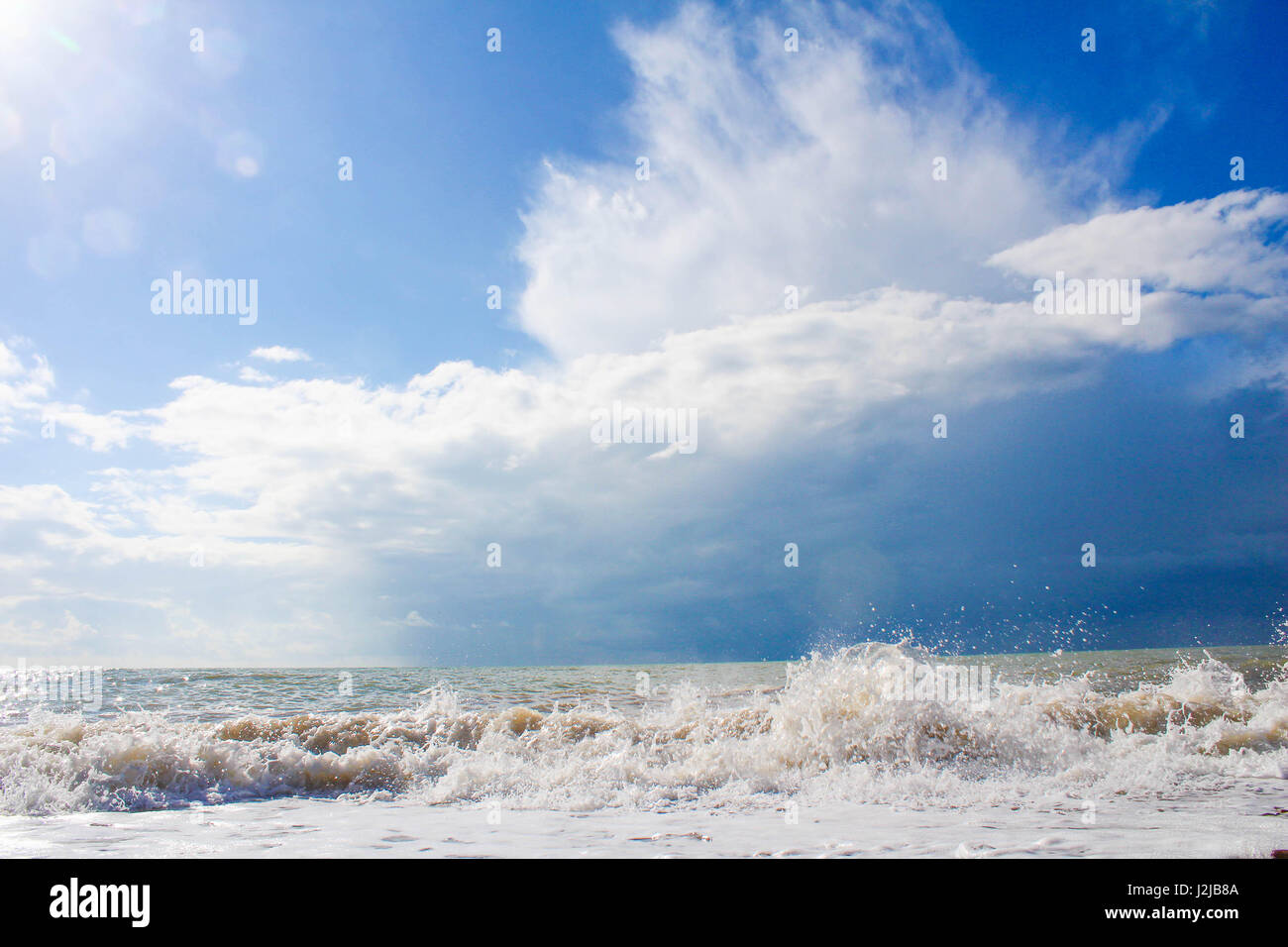Storm over english channel hi-res stock photography and images - Alamy