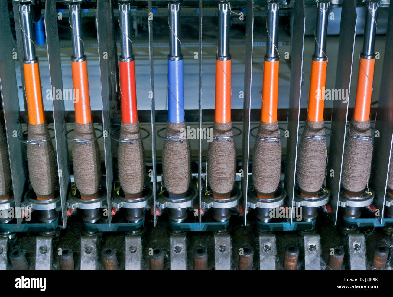 Fiber spinning machine hi-res stock photography and images - Alamy