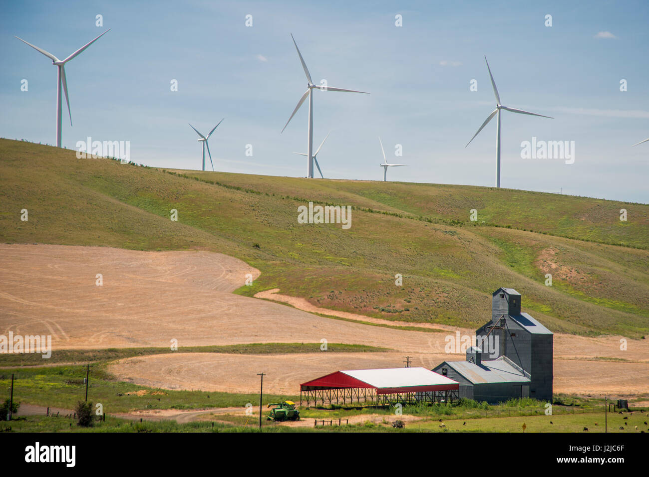 USA, Washington State, Palouse, Columbia County, No Water No Life Snake ...