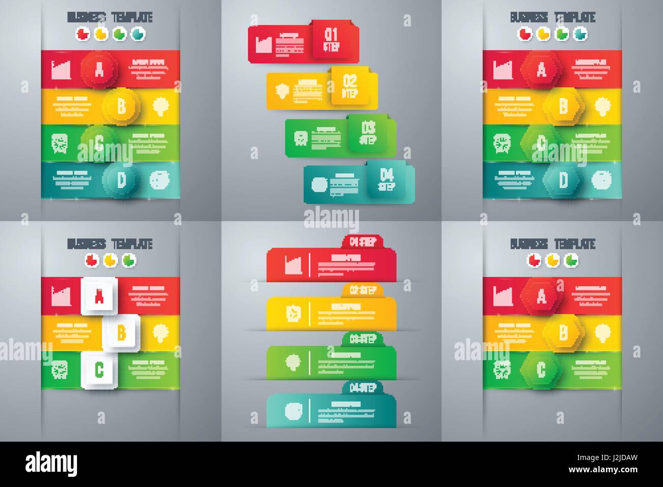 Set with infographics Stock Vector Image & Art - Alamy